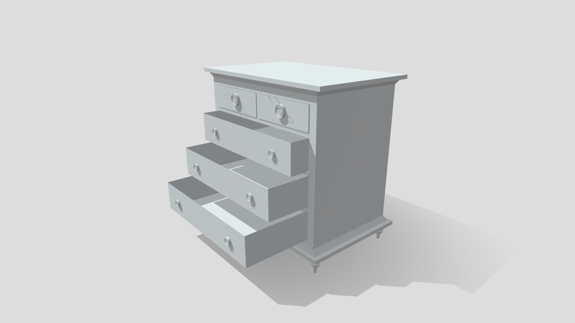 Dresser - 3D model by tquinn18 [e3b88cc] - Sketchfab
