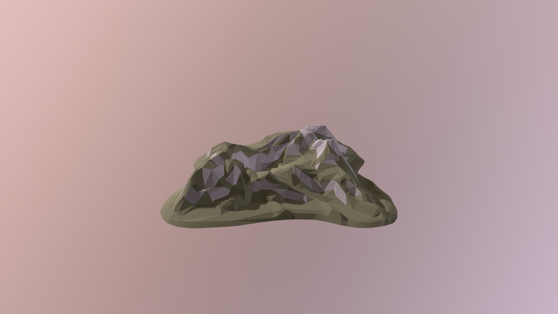 Grass Mountain 1 - Download Free 3D model by nigromancer [e3b8de6 ...