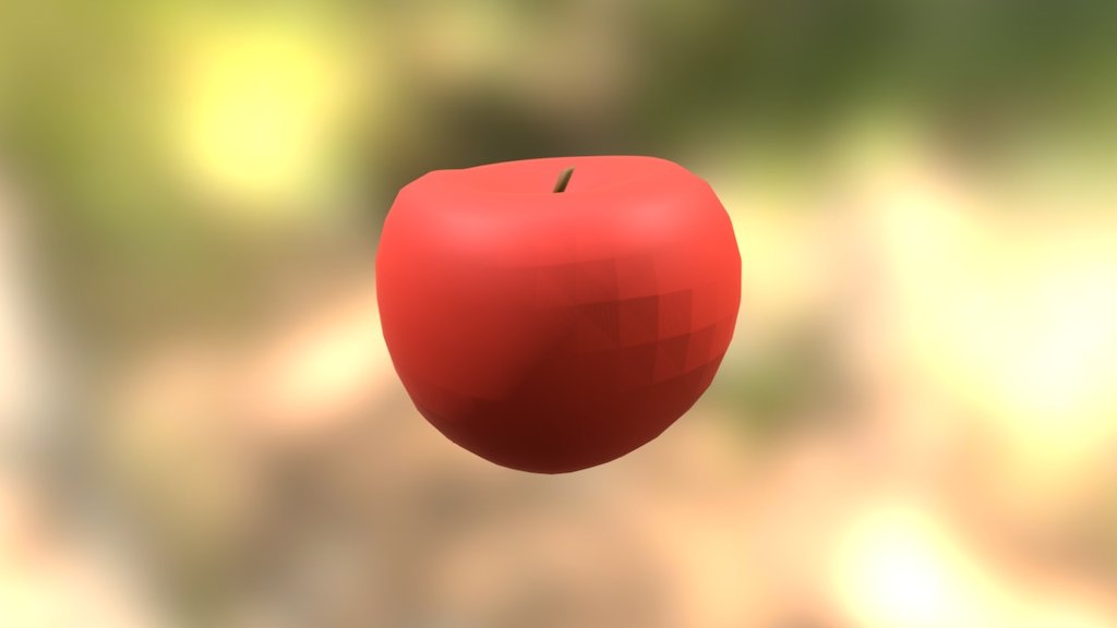 Apple - Download Free 3D model by Nicely [e3b9b5a] - Sketchfab