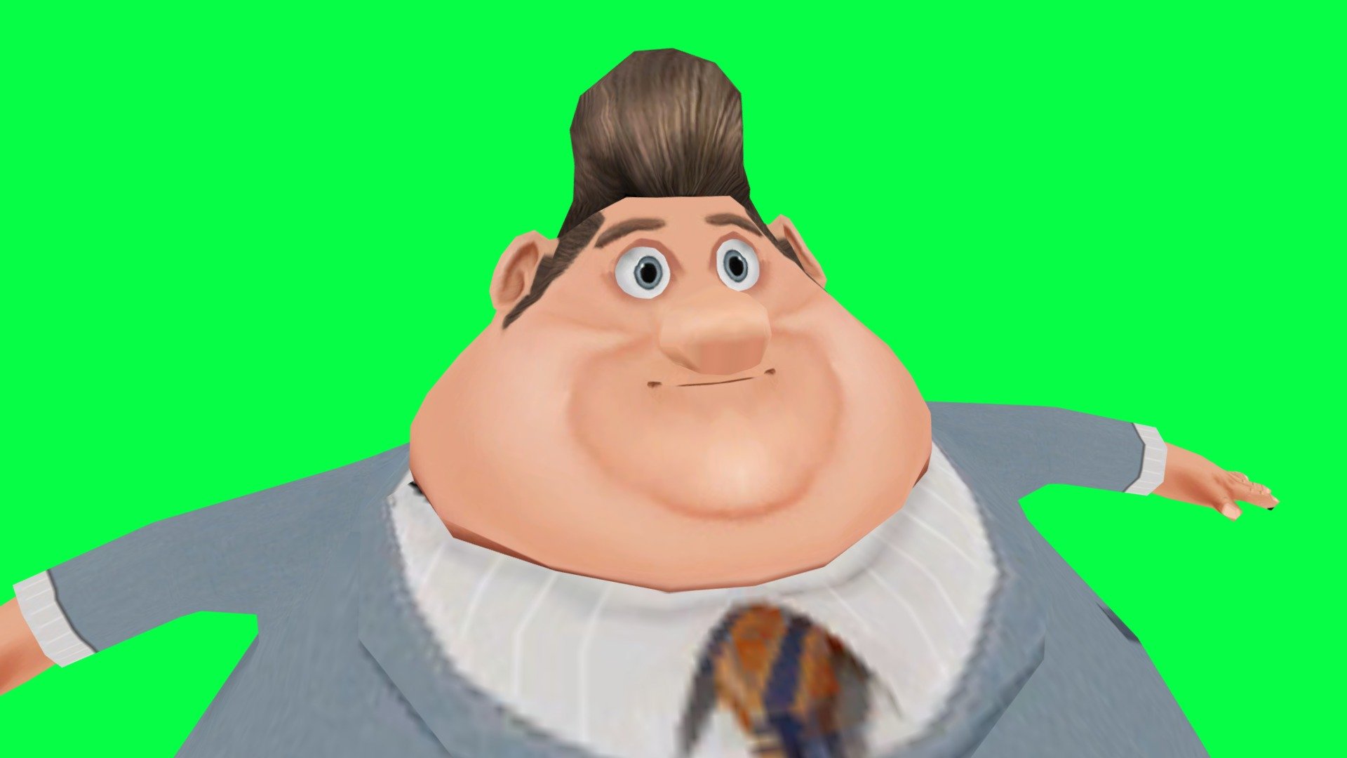 Fat Mayor Shelbourne Dance Green Screen - Download Free 3D model by Fat ...