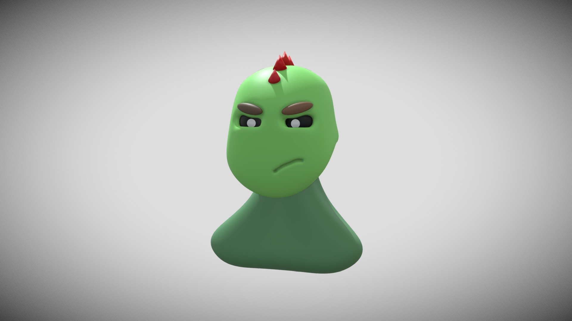 spike character (color) - Download Free 3D model by PWRCARL [e3bb9b6 ...
