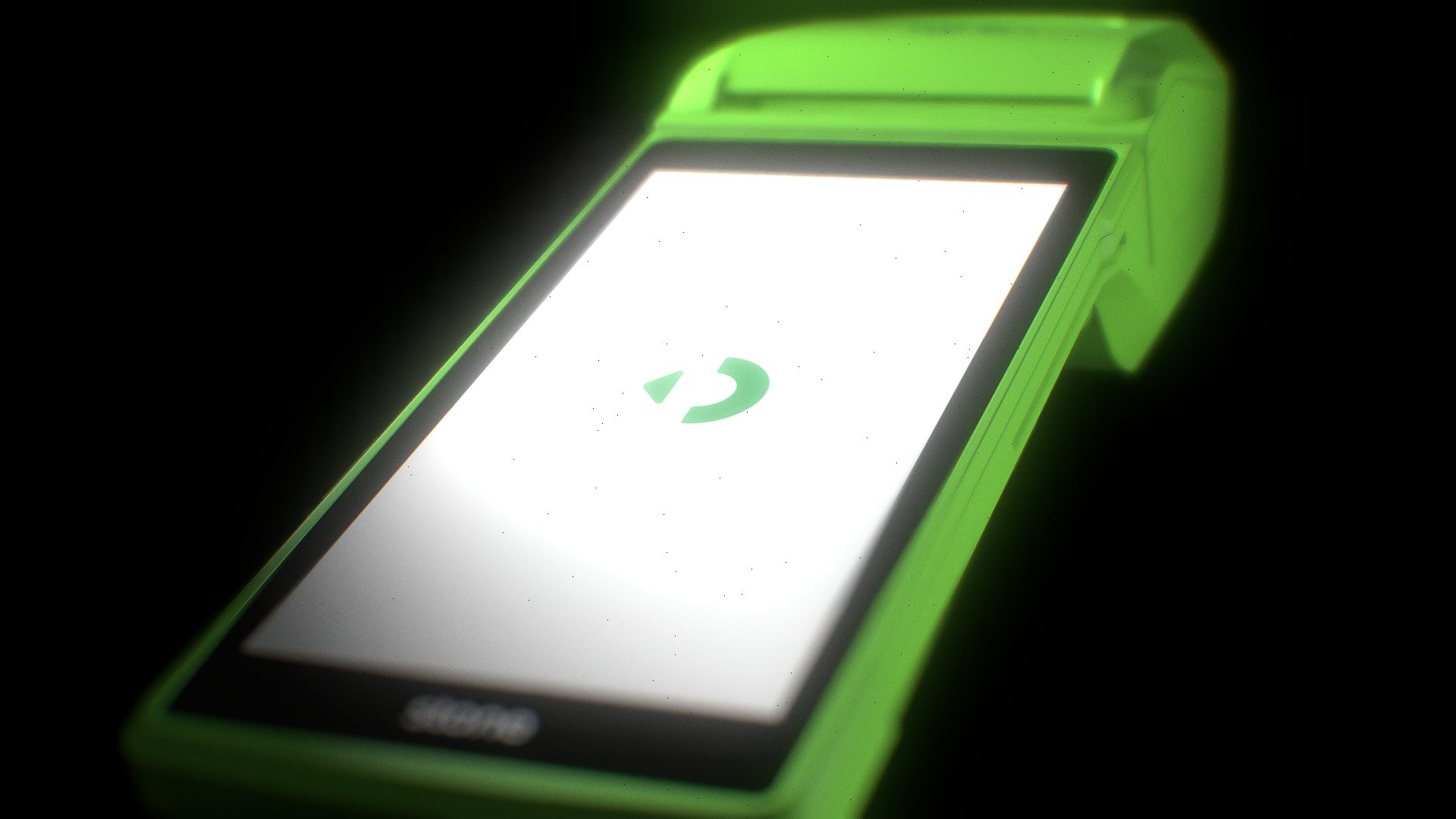 Stone Credit Card Machine - 3D model by luc1906 [e3bc3e8] - Sketchfab