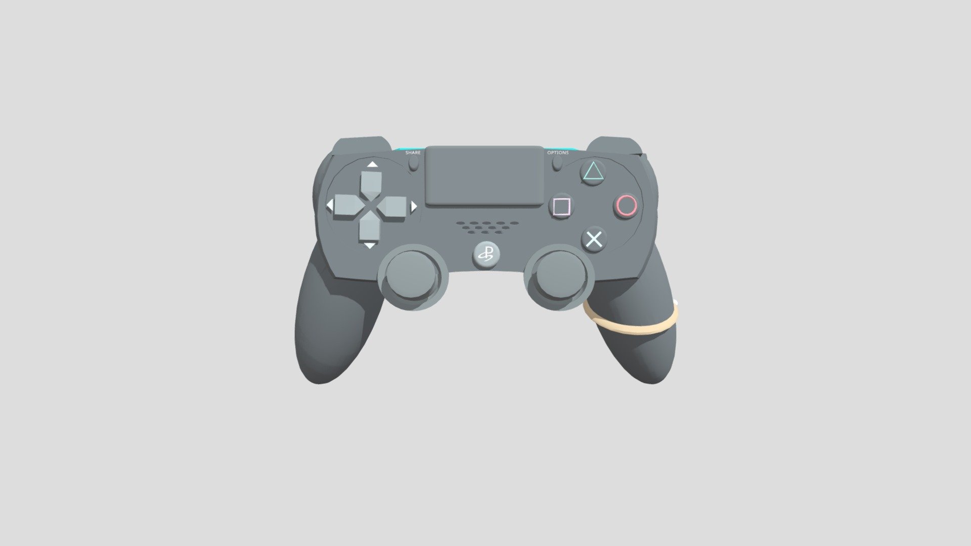 YOUNGAs Dualshock 4 - 3D model by s111007004 [e3bc9a0] - Sketchfab