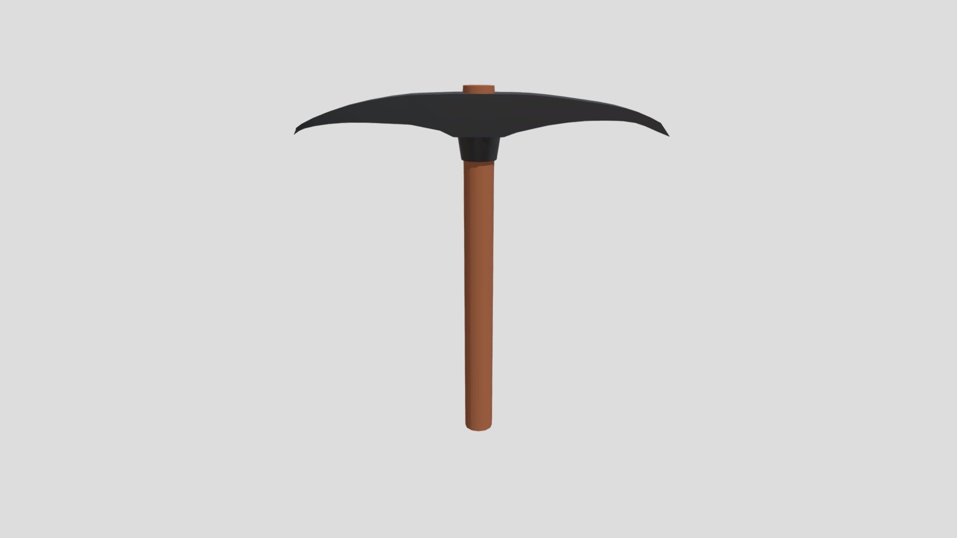 Low poly pickaxe - Download Free 3D model by zhuoxuan.li [e3be634 ...