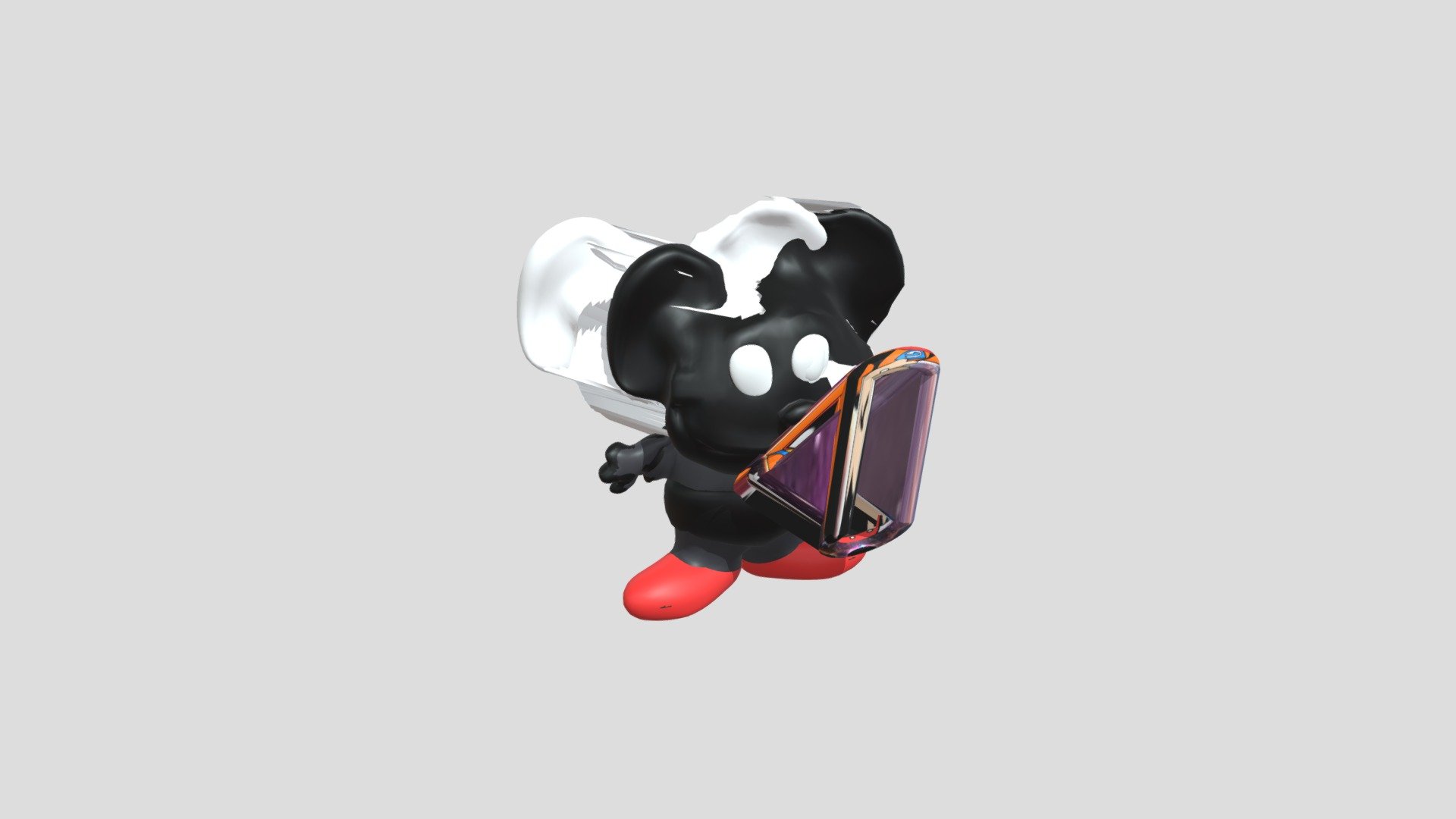 Mokey 2022 Pose - Download Free 3D model by virmac62 (@abccomlogan ...