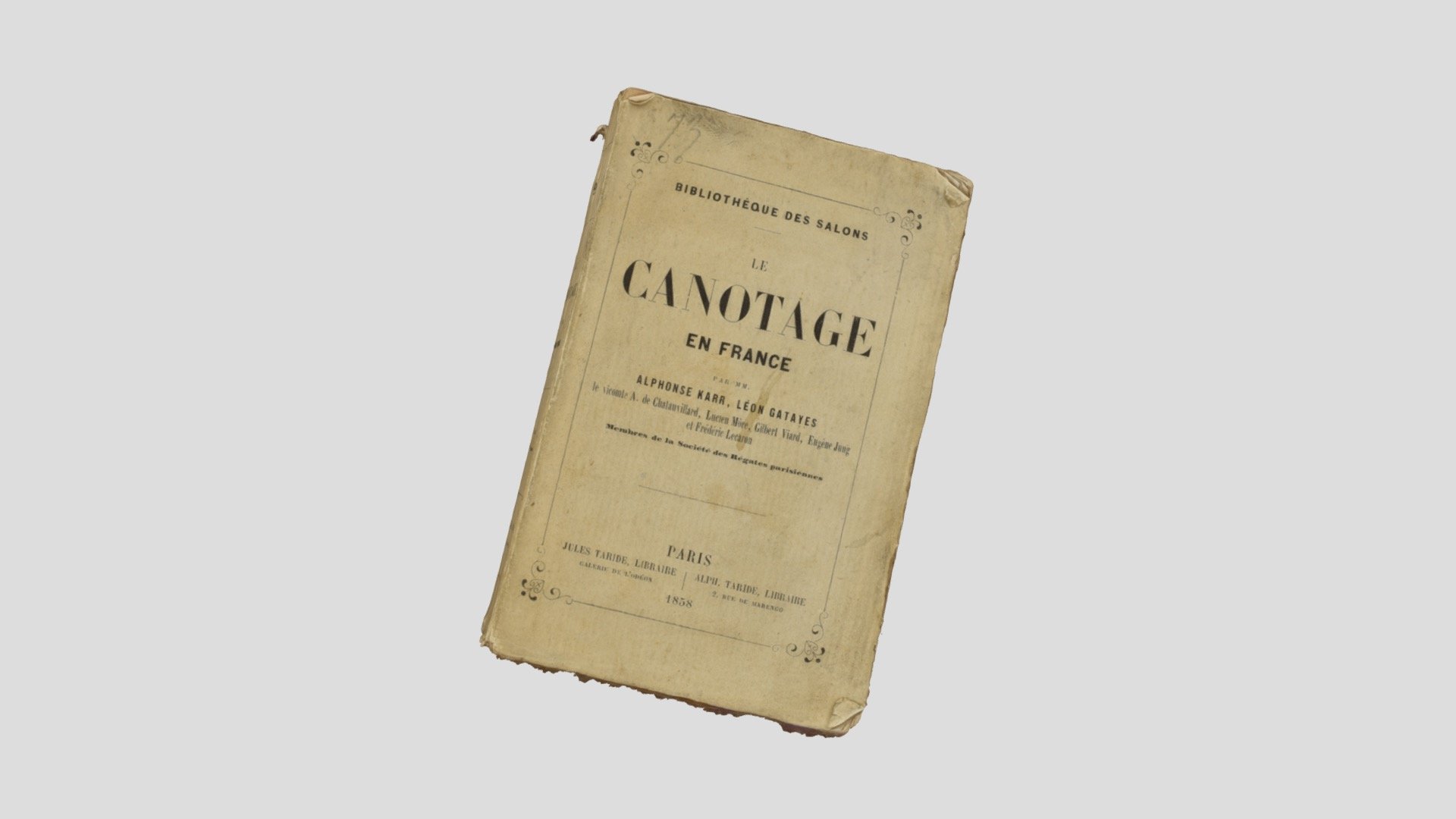 Le Canotage en France - 3D model by Emmanuel Alassoeur (@e.alassoeur ...