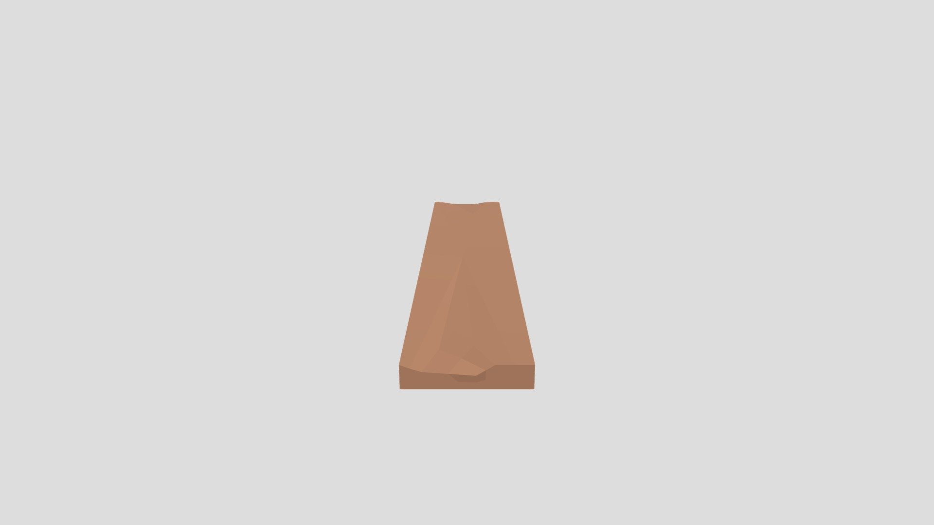 Low Poly Wooden Plank - Download Free 3D model by Ruben Roseleth ...