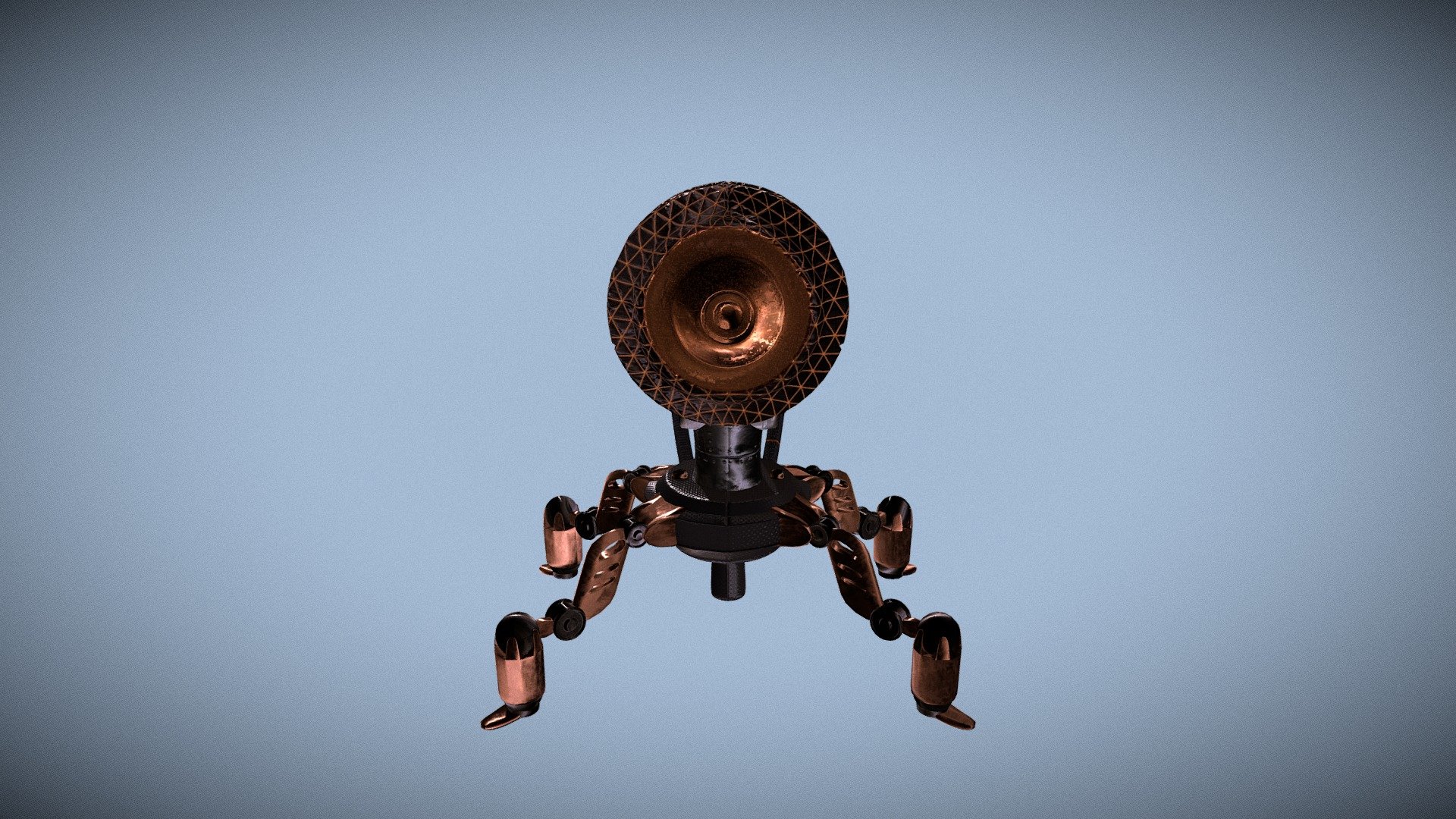 Mecha_Test_sketchfab - 3D model by Alex_Keen [e3c1d7d] - Sketchfab