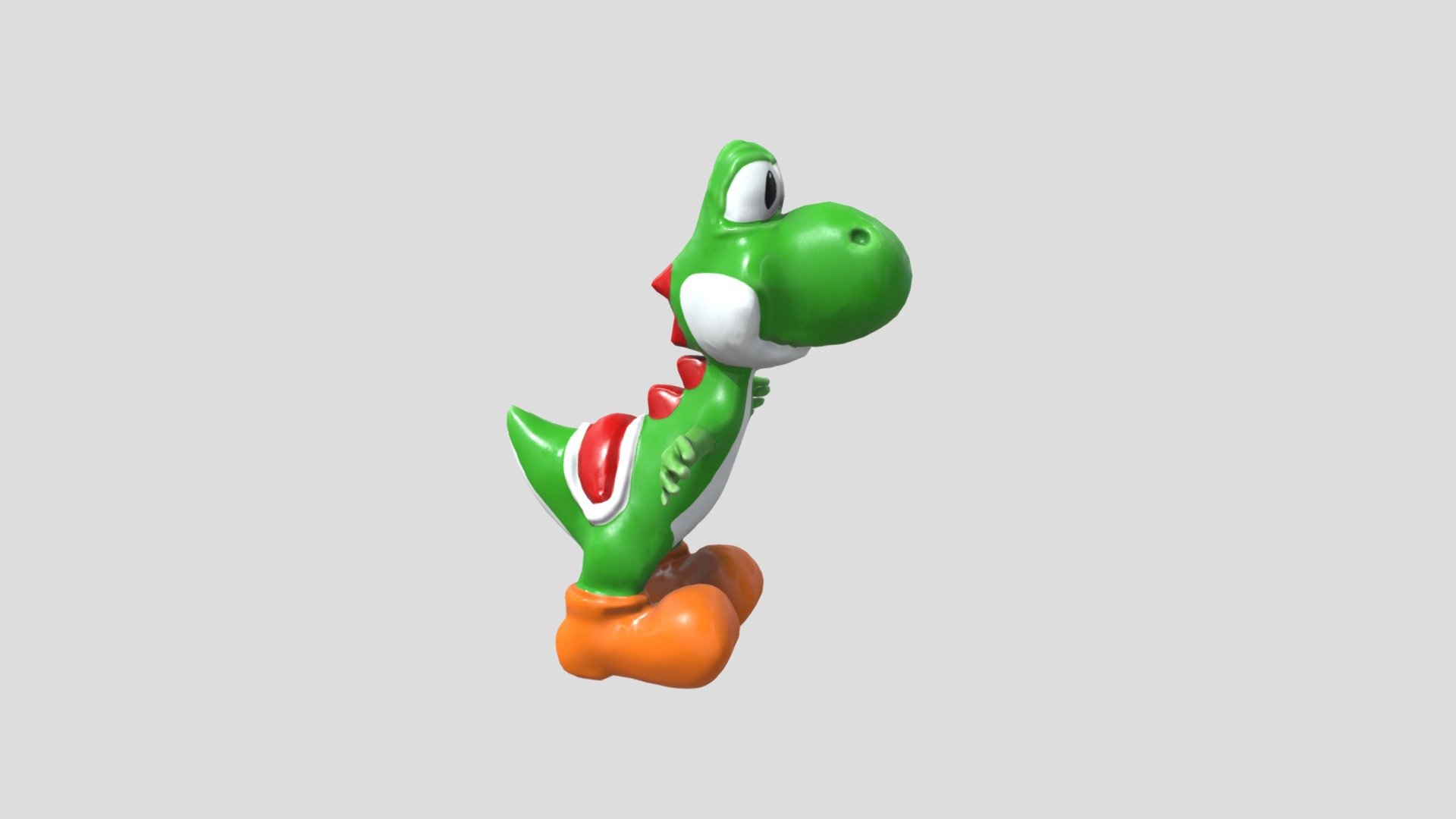 Yoshi - 3D model by hilaryamsss [e3c1dba] - Sketchfab
