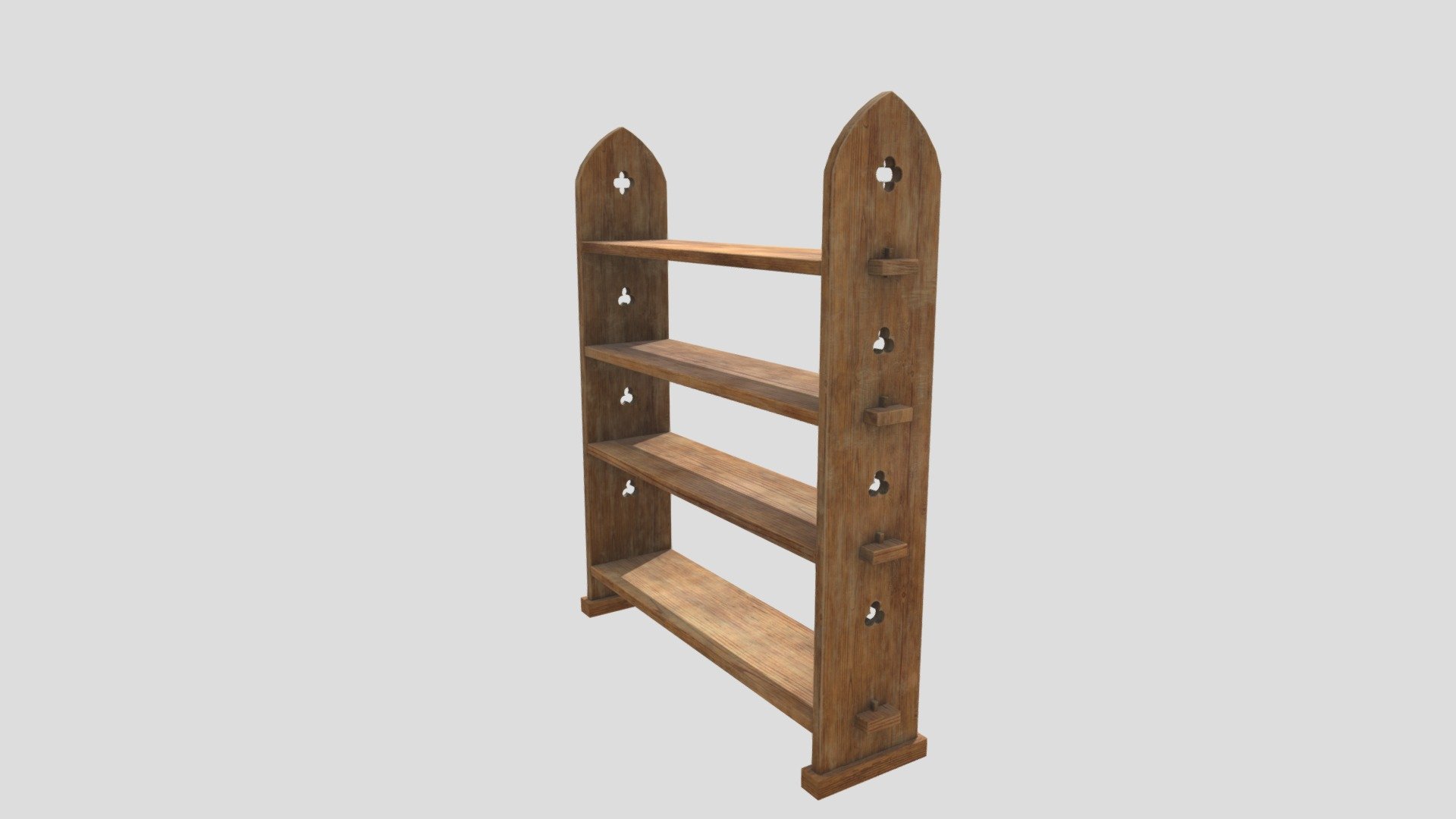 Medieval Shelf B - Buy Royalty Free 3D model by James.Moore [e3c1f9f ...