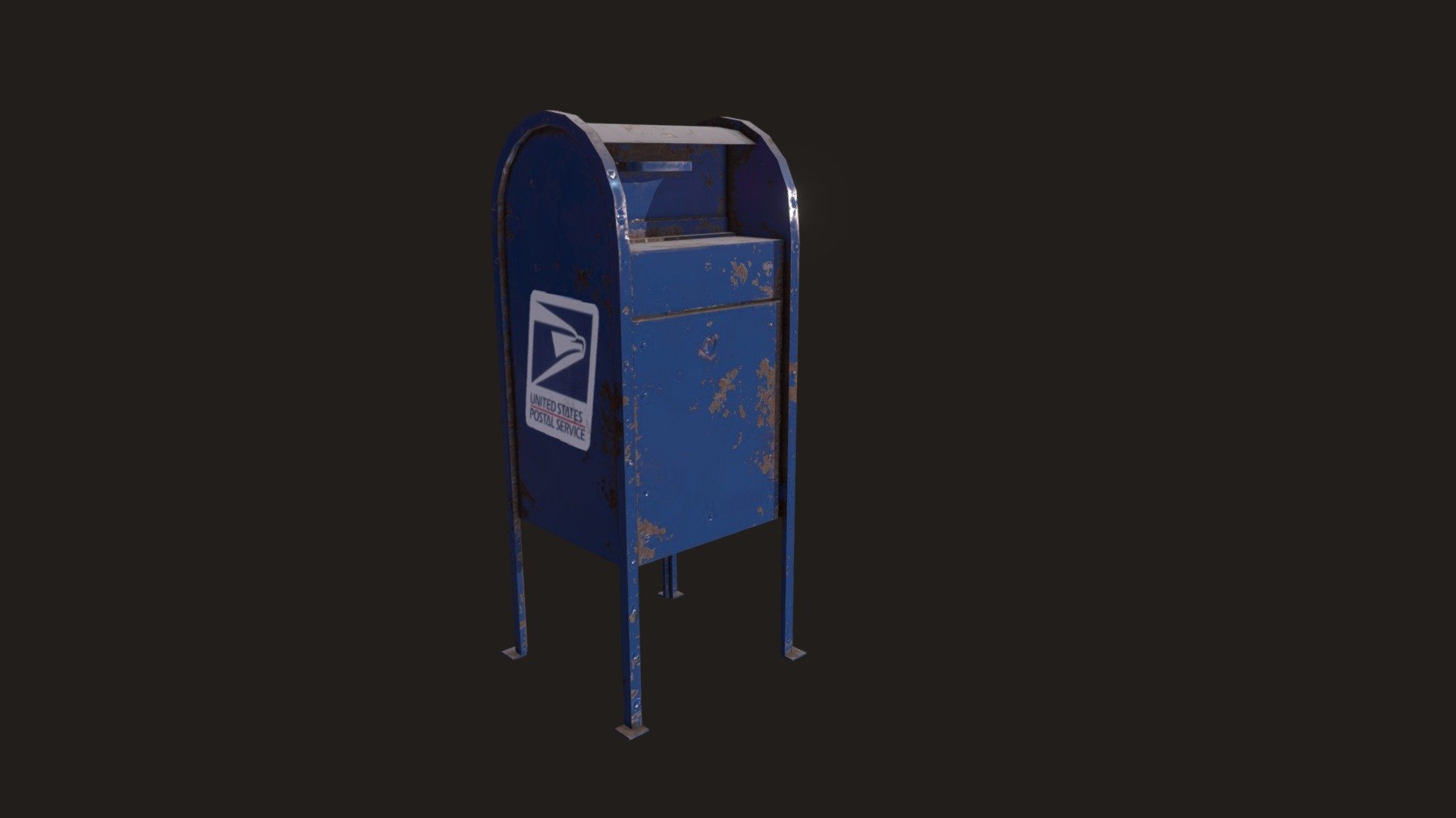 Post Box - 3D model by Max Rybalko (@maxrybalko) [e3c386a] - Sketchfab
