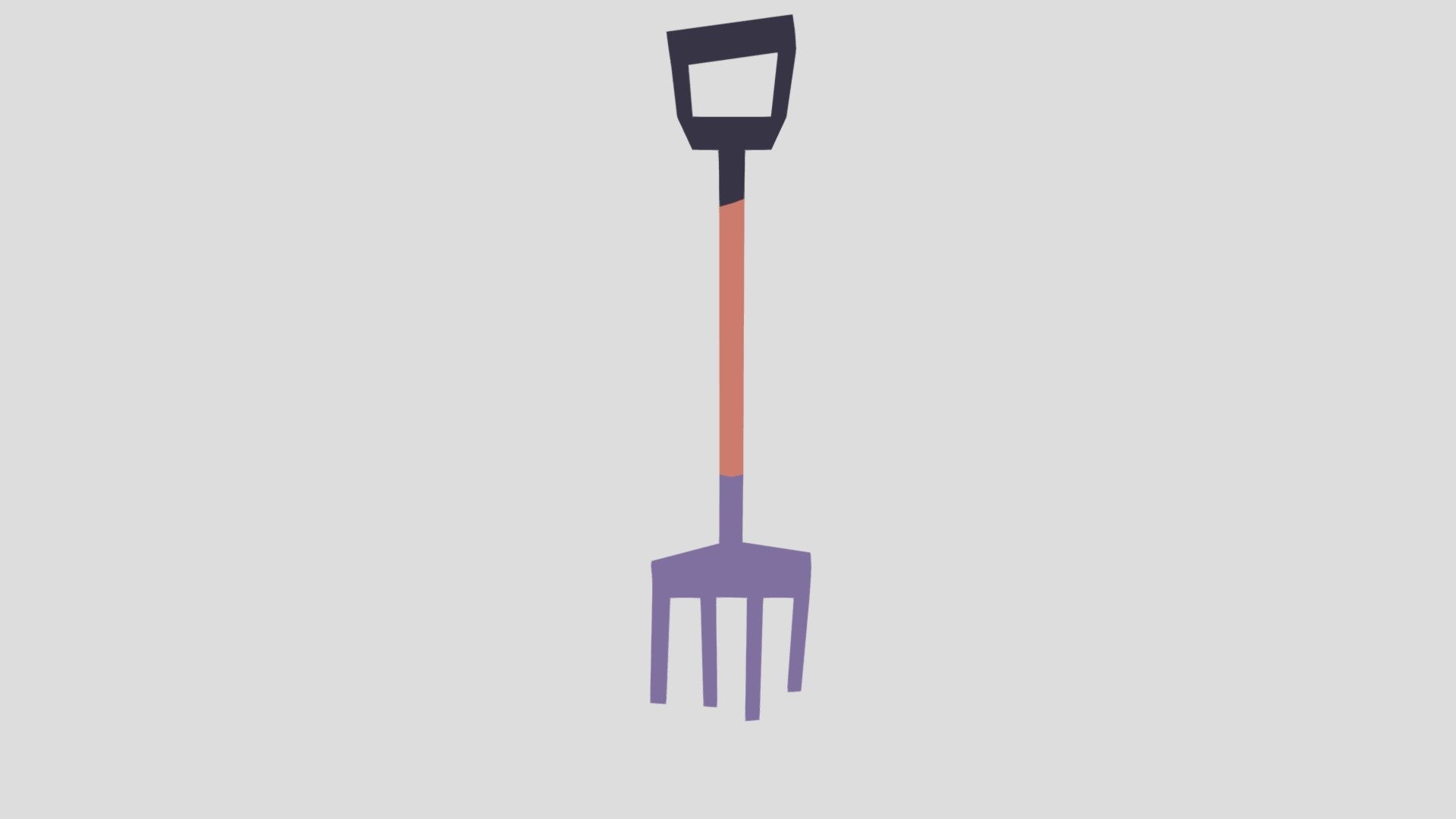 Garden Fork - Download Free 3D model by Snarkle Studios ...