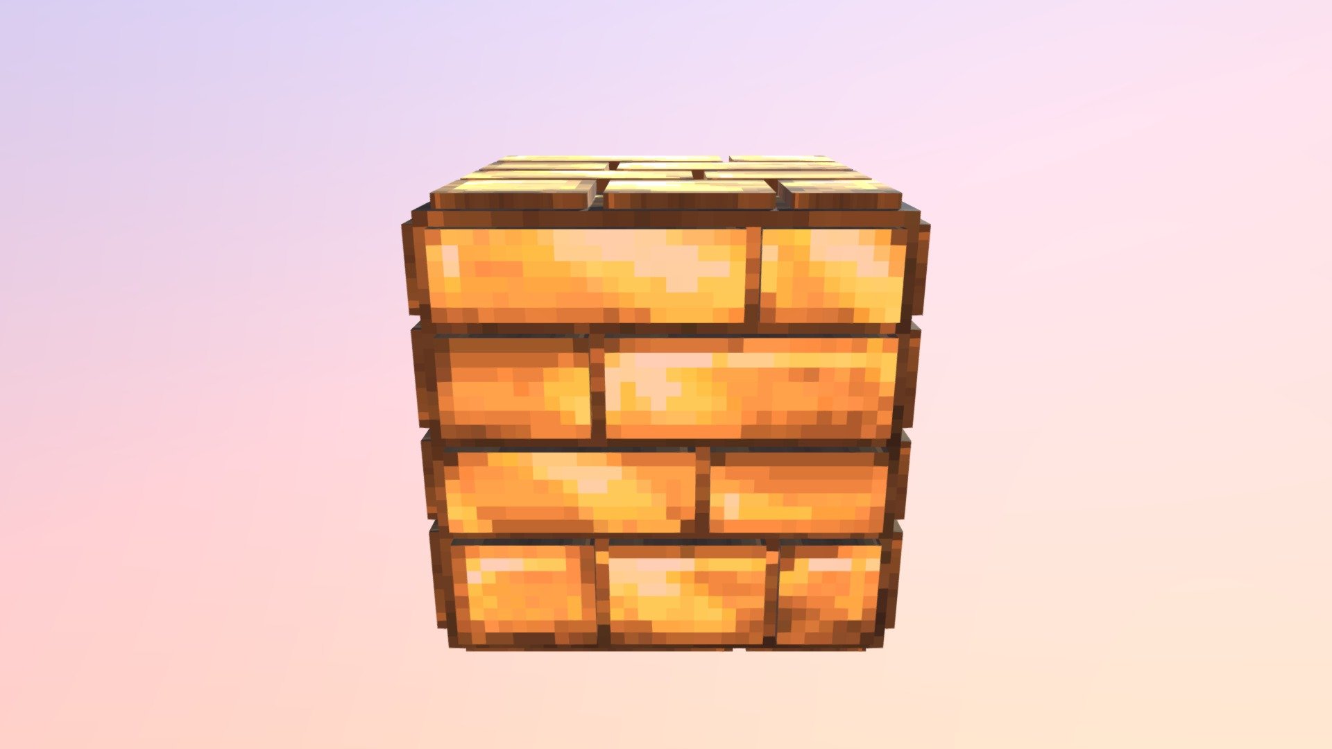 Gold Block - 3D model by dokustash [e3c5811] - Sketchfab