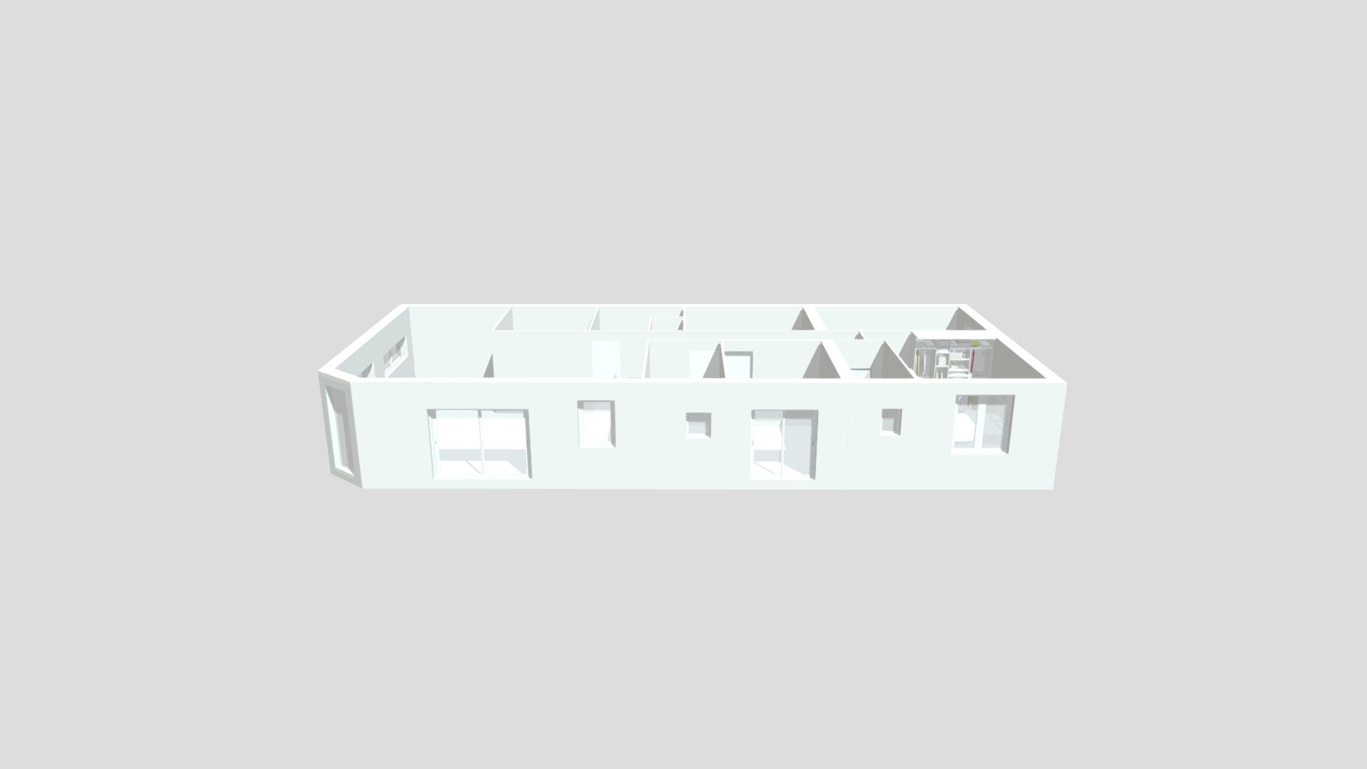 Maison extansion 1 - suite parentale - Download Free 3D model by Home ...
