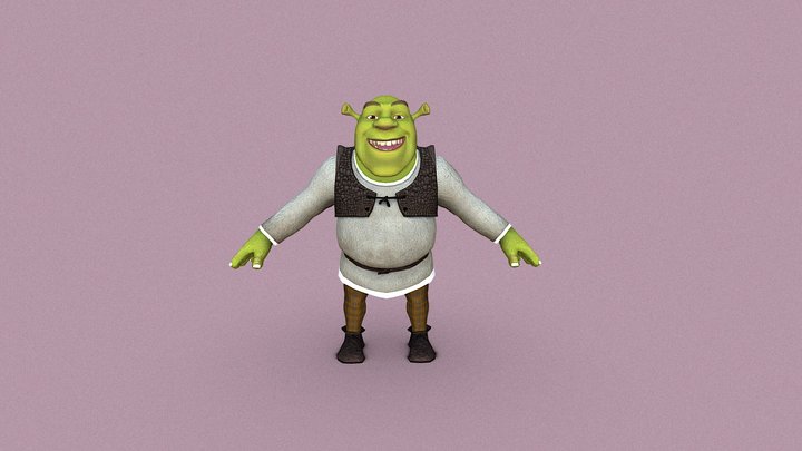 Shrek 3D models - Sketchfab