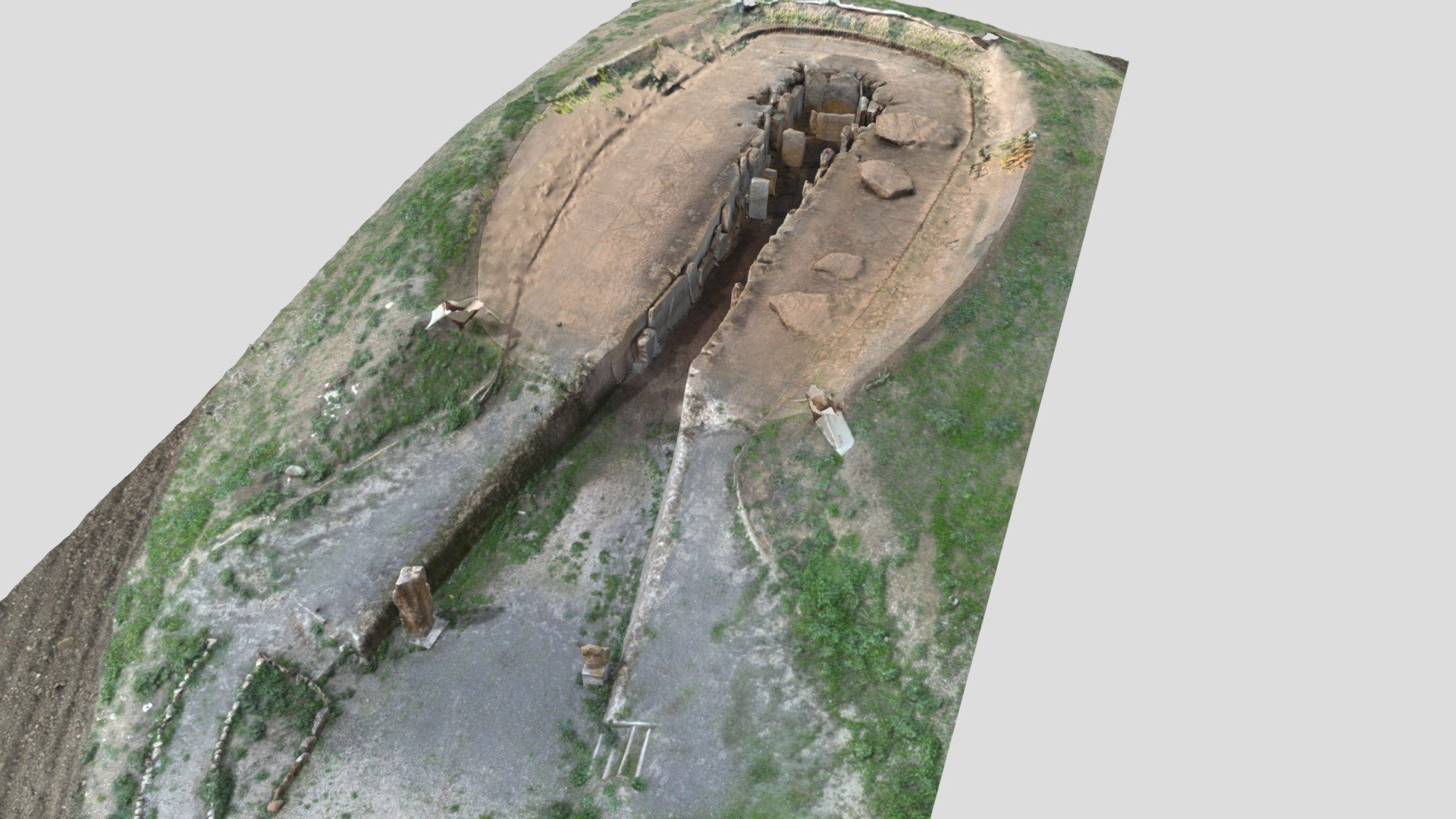 Dolmen de Alberite - 3D model by UCA HUM1127 THALASSA HUM1126 ARQUEOUCA ...