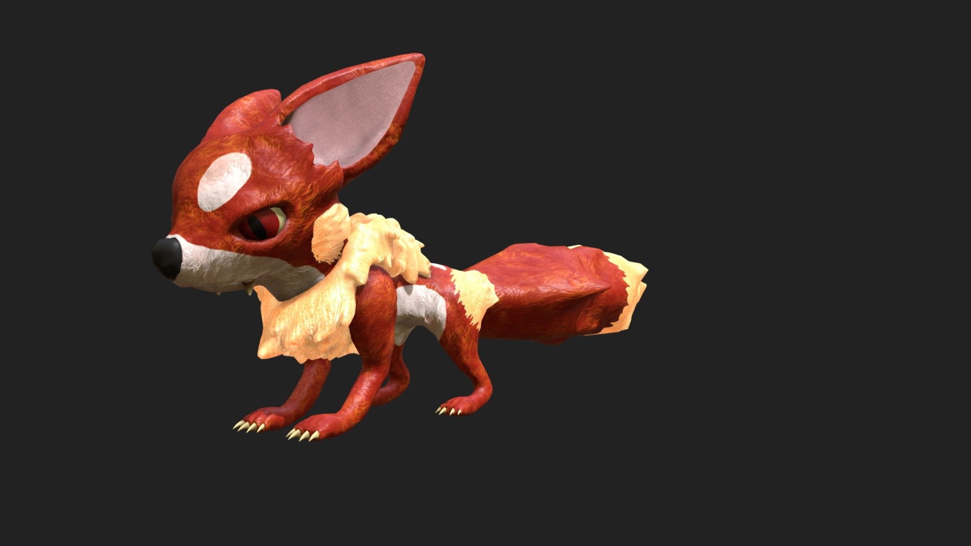 FireFox - 3D model by Raika_Wolf [e3c9338] - Sketchfab