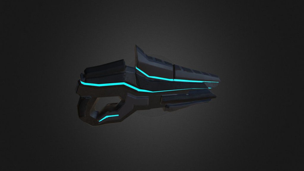 Energy Assault Rifle - 3D model by jaimeelee [e3ca392] - Sketchfab
