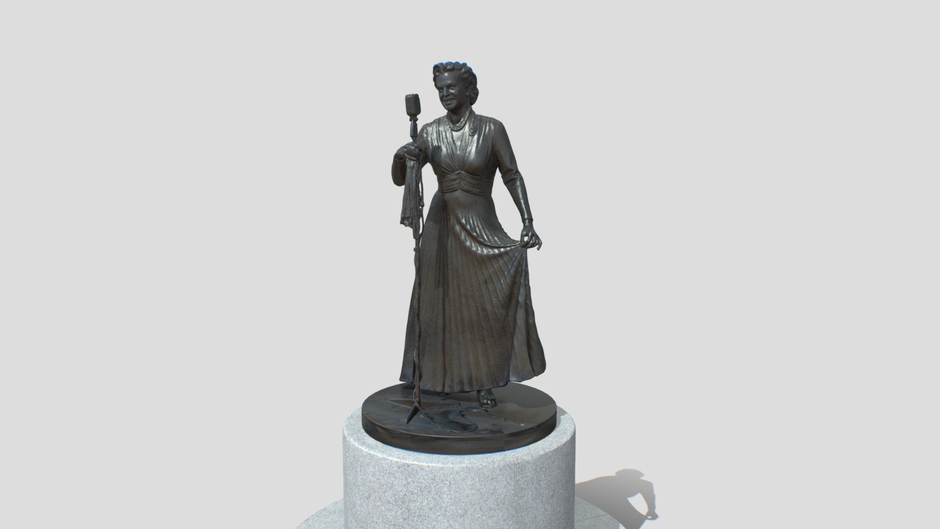 Gracie Fields Statue, Rochdale - 3D model by jamieirvin [e3ca529 ...