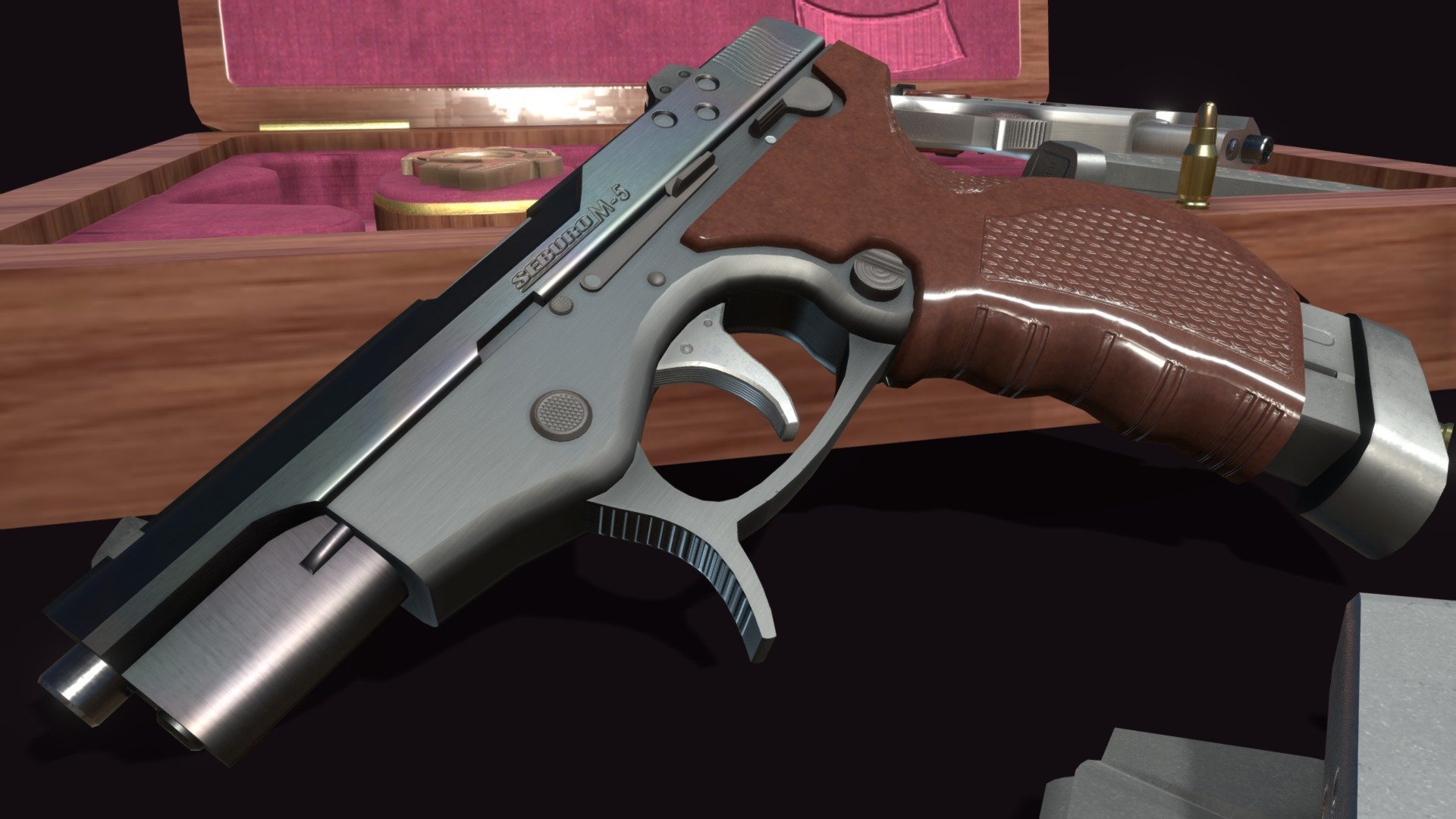 Seburo M5 w/ case - 3D model by Shinobi-kun [e3ca609] - Sketchfab