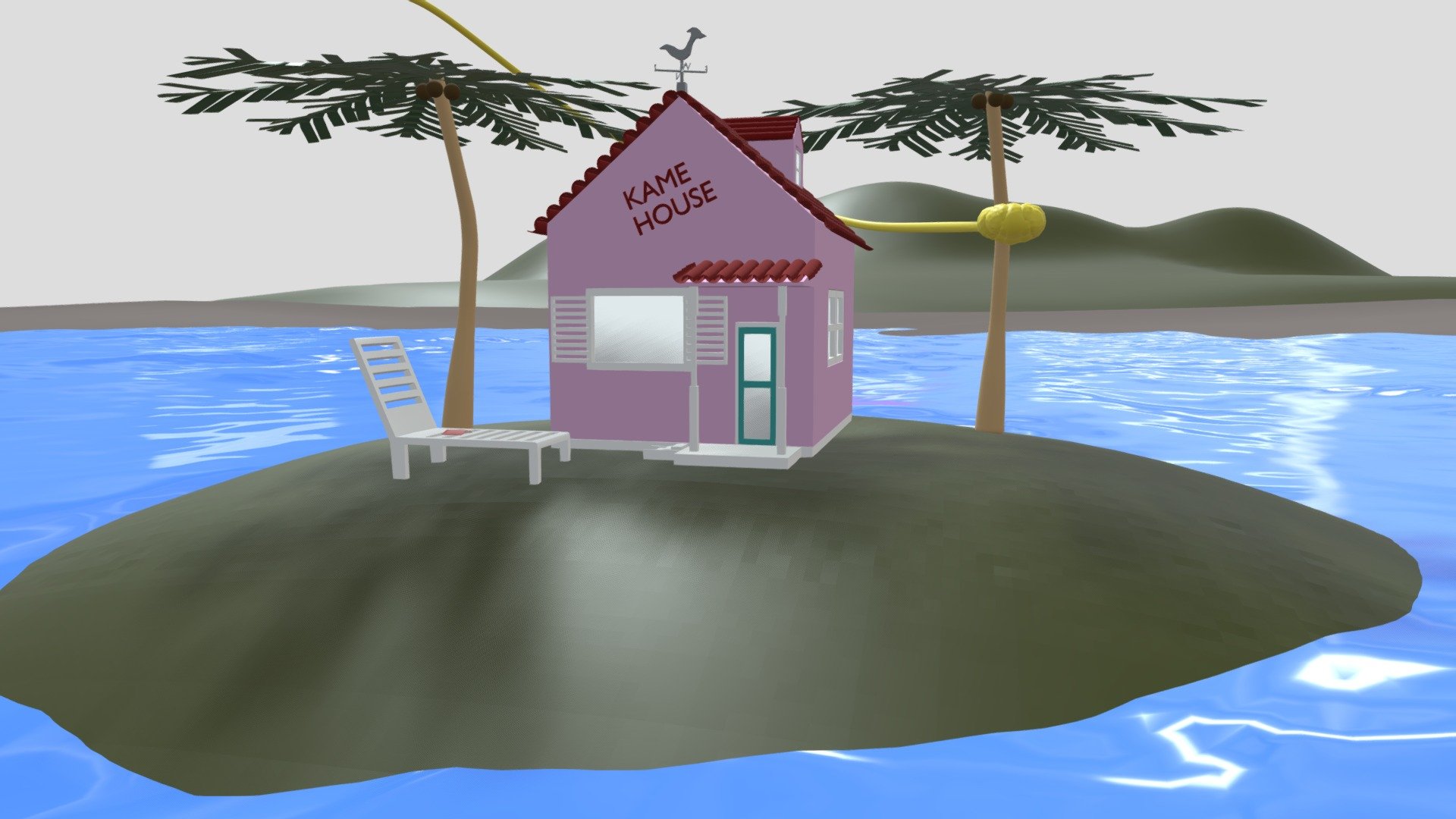 Kame House - 3D model by Lucas_Godinho [e3cc7d7] - Sketchfab