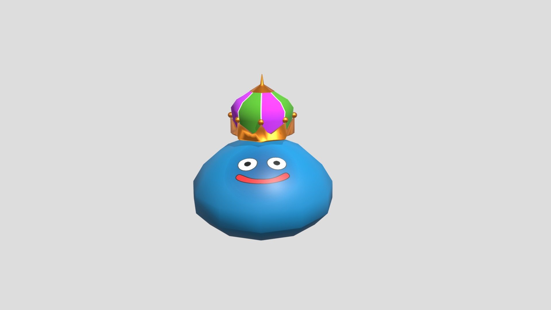 King_Slime - 3D model by ink_misty [e3ce4e0] - Sketchfab