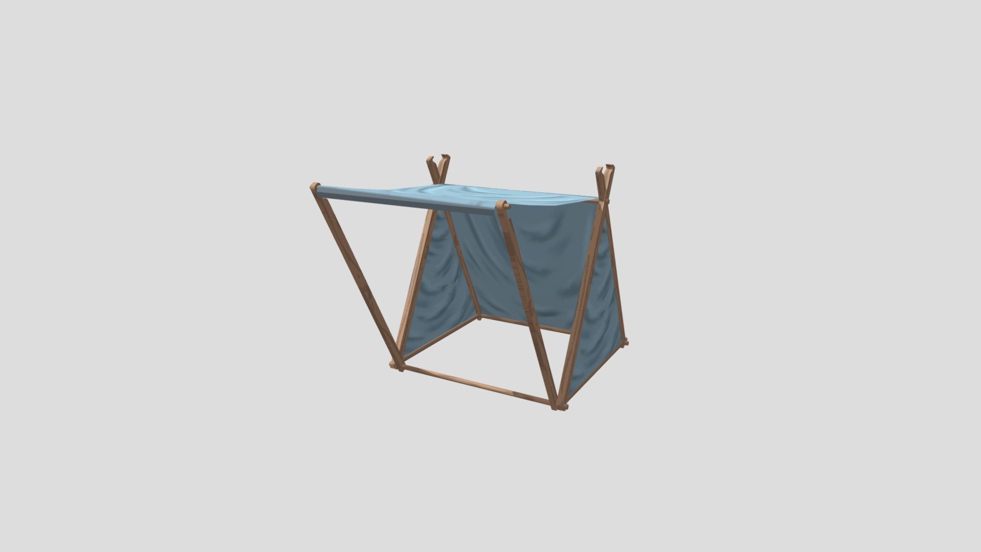 tent open - 3D model by DragonBlade1788 [e3cecc2] - Sketchfab