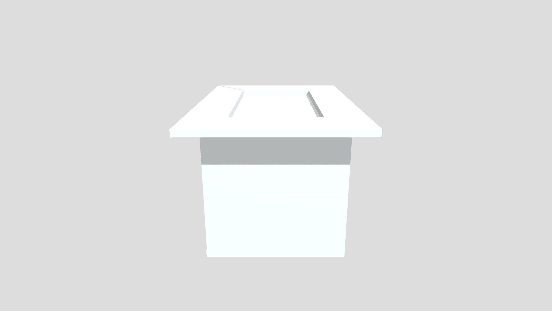 Planter (Untextured) - 3D model by Emeraldpro916 [e3cf0eb] - Sketchfab
