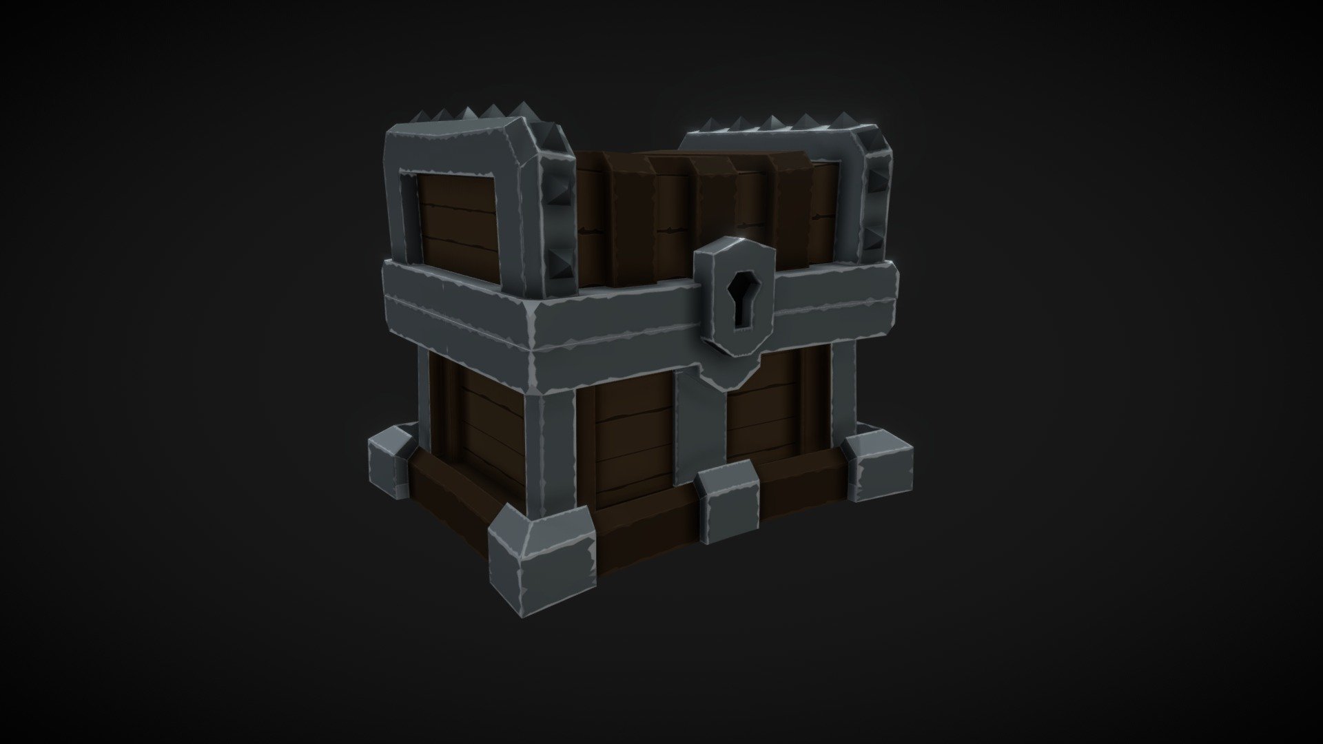 Loot Boxes Dungeon Chest A - 3D model by Daniel Sturing (@DanielSturing ...