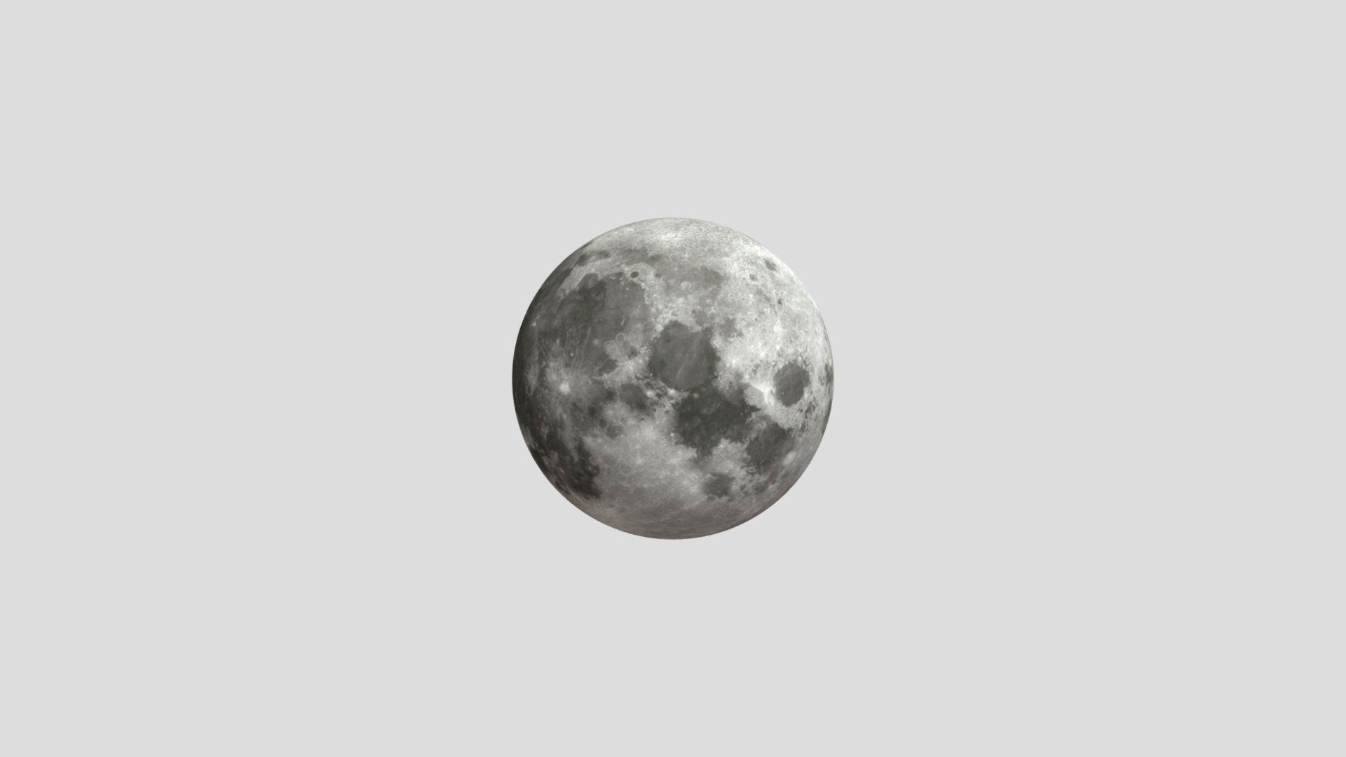 moon - Download Free 3D model by Greyflanel [e3d0a77] - Sketchfab