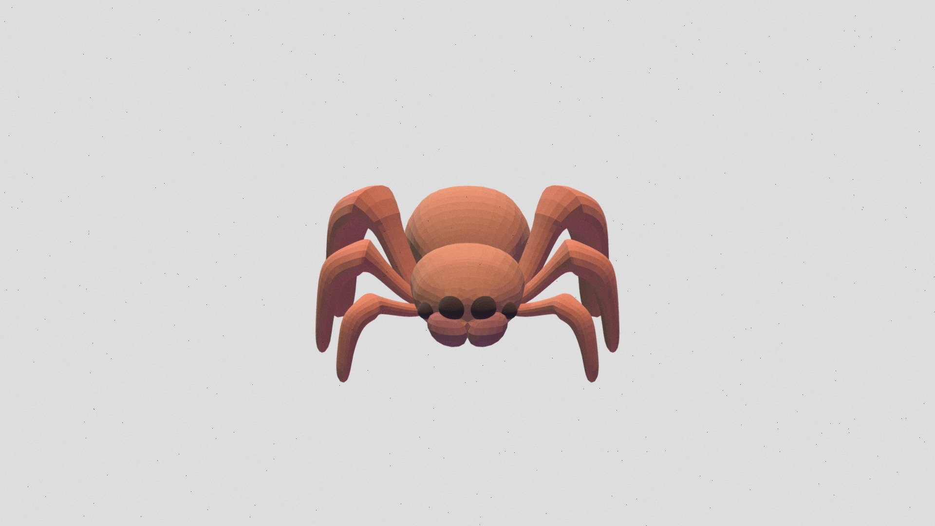 Spider - 3D model by elenburbuja [e3d32f1] - Sketchfab