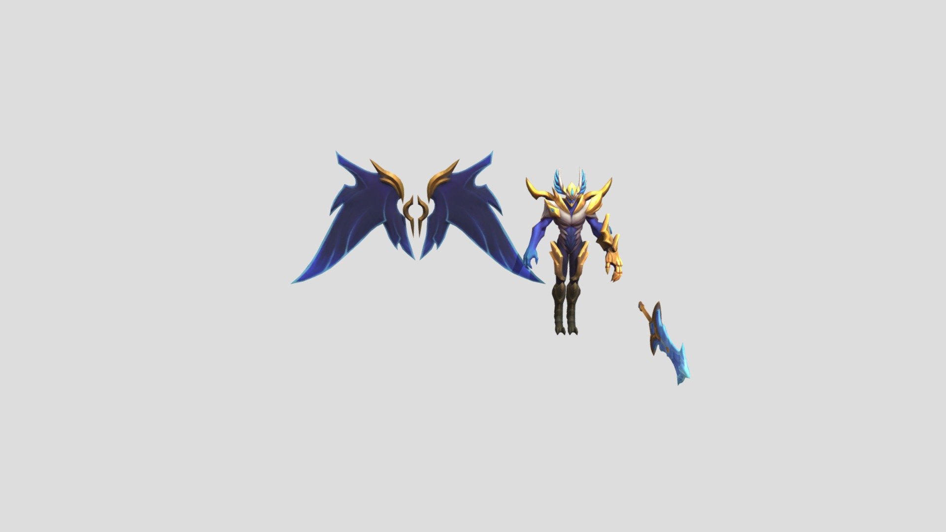 Aatrox Skin01 - 3D model by Ruma [e3d34e9] - Sketchfab