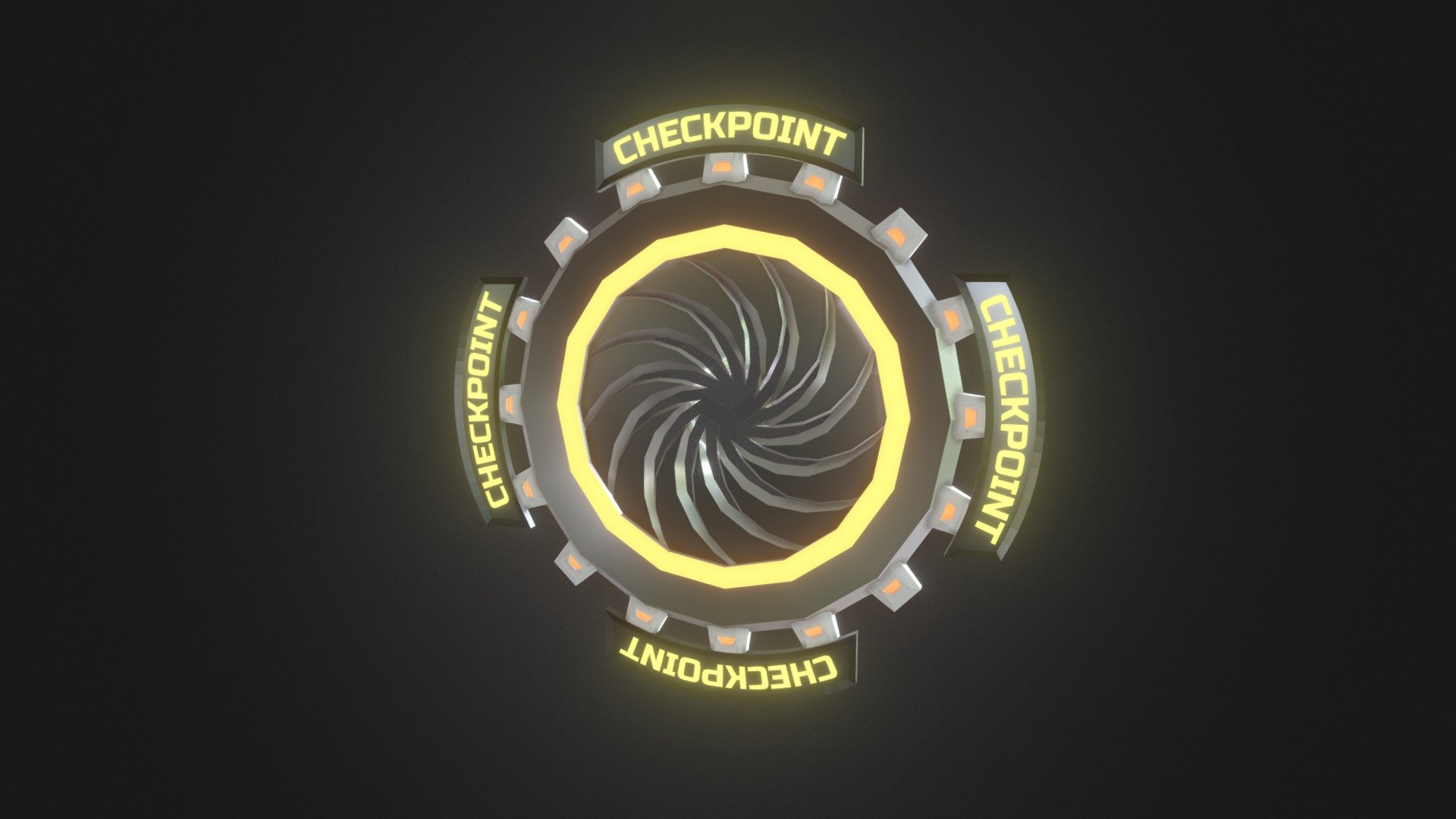Space racing checkpoint - 3D model by PierreFDesign (@Osdias) [e3d3f65 ...