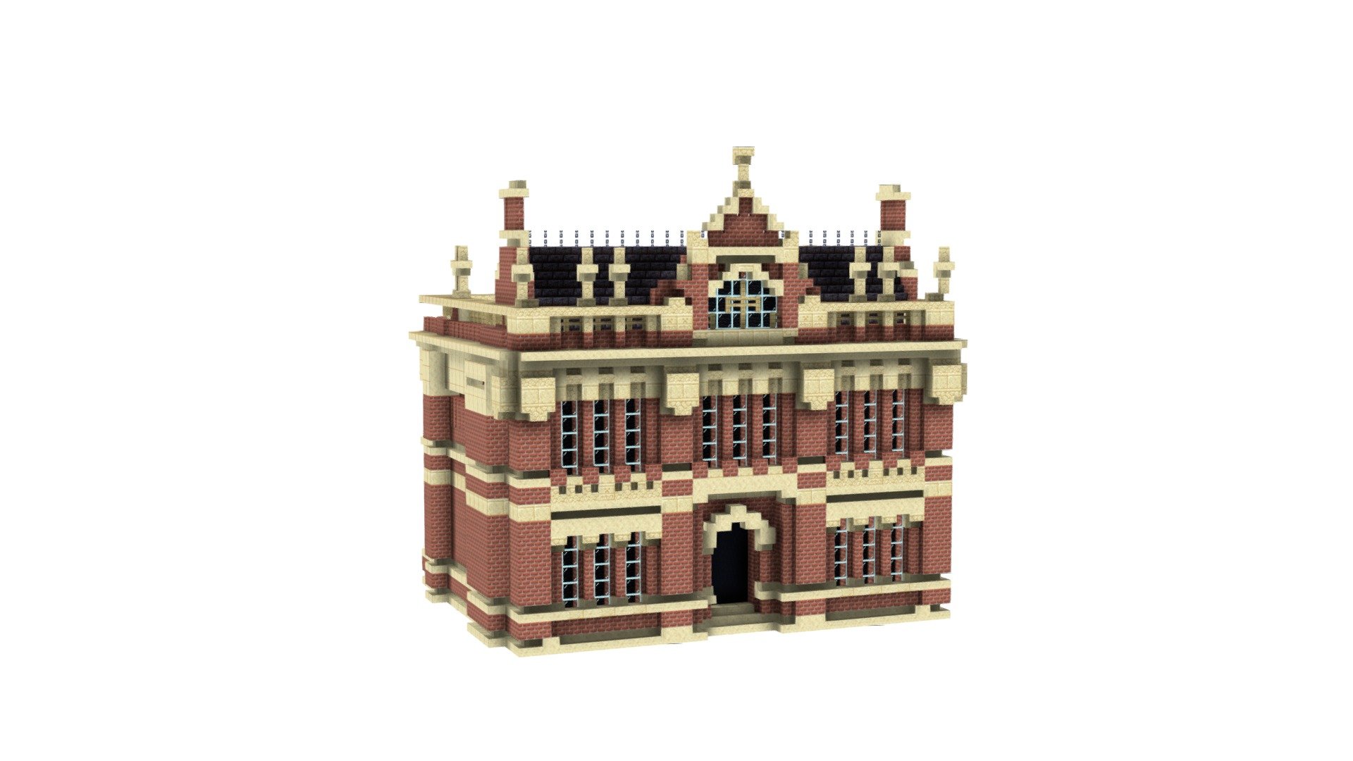Albury Reimagined - Mechanics Institute - Download Free 3D model by ...