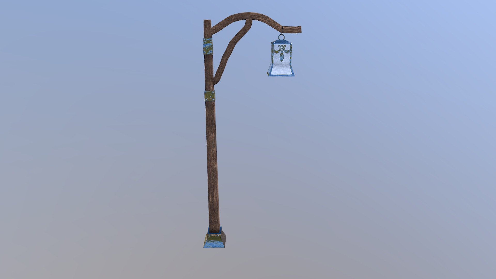 Lamp post - 3D model by Tatiana.Volkova [e3d523f] - Sketchfab
