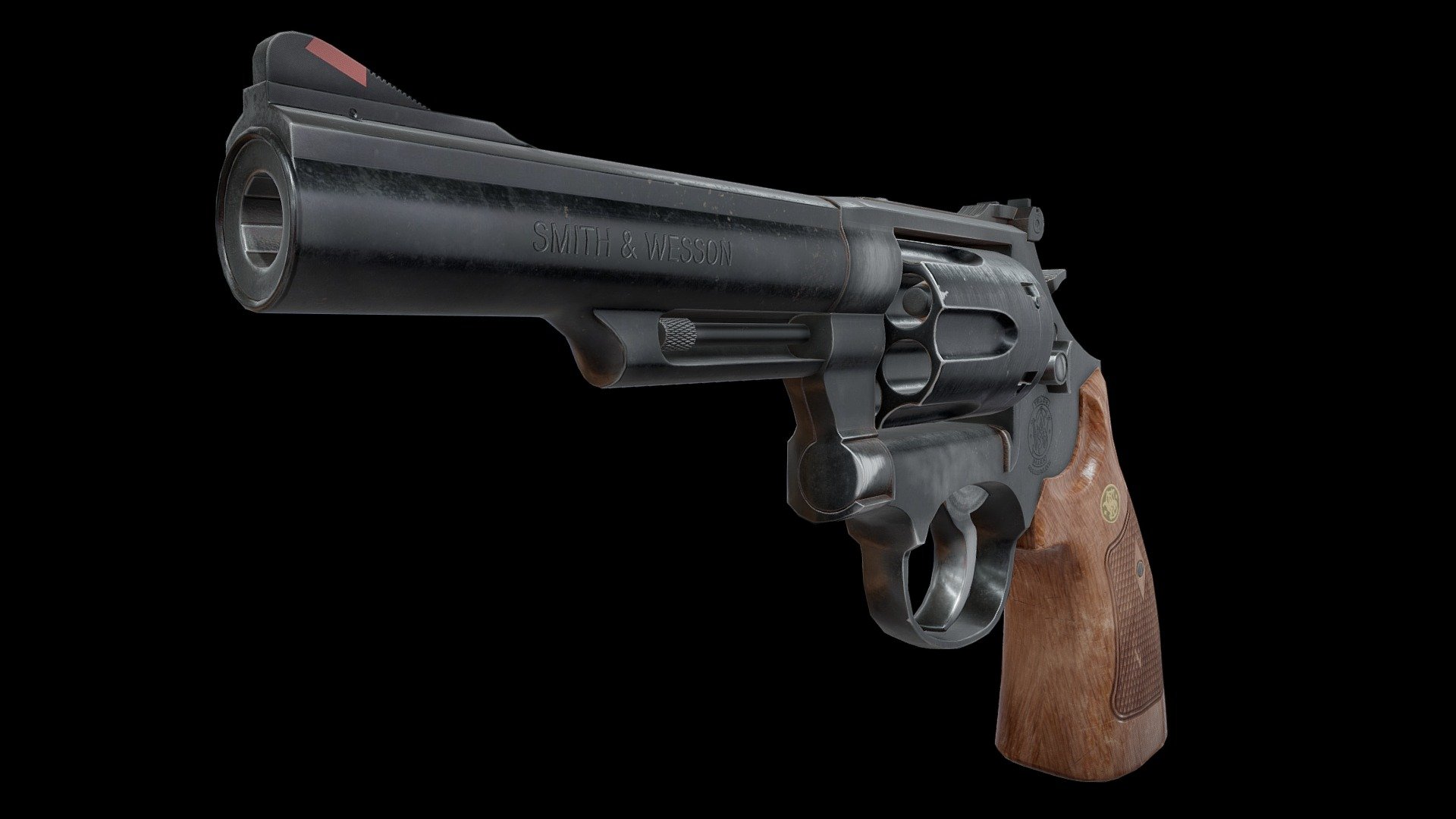 S&W_Model_19 - 3D model by Arlassar [e3d5c74] - Sketchfab