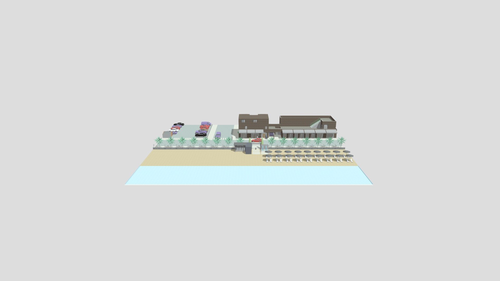 Home & Store & Beach - Download Free 3D model by Home Design 3D ...