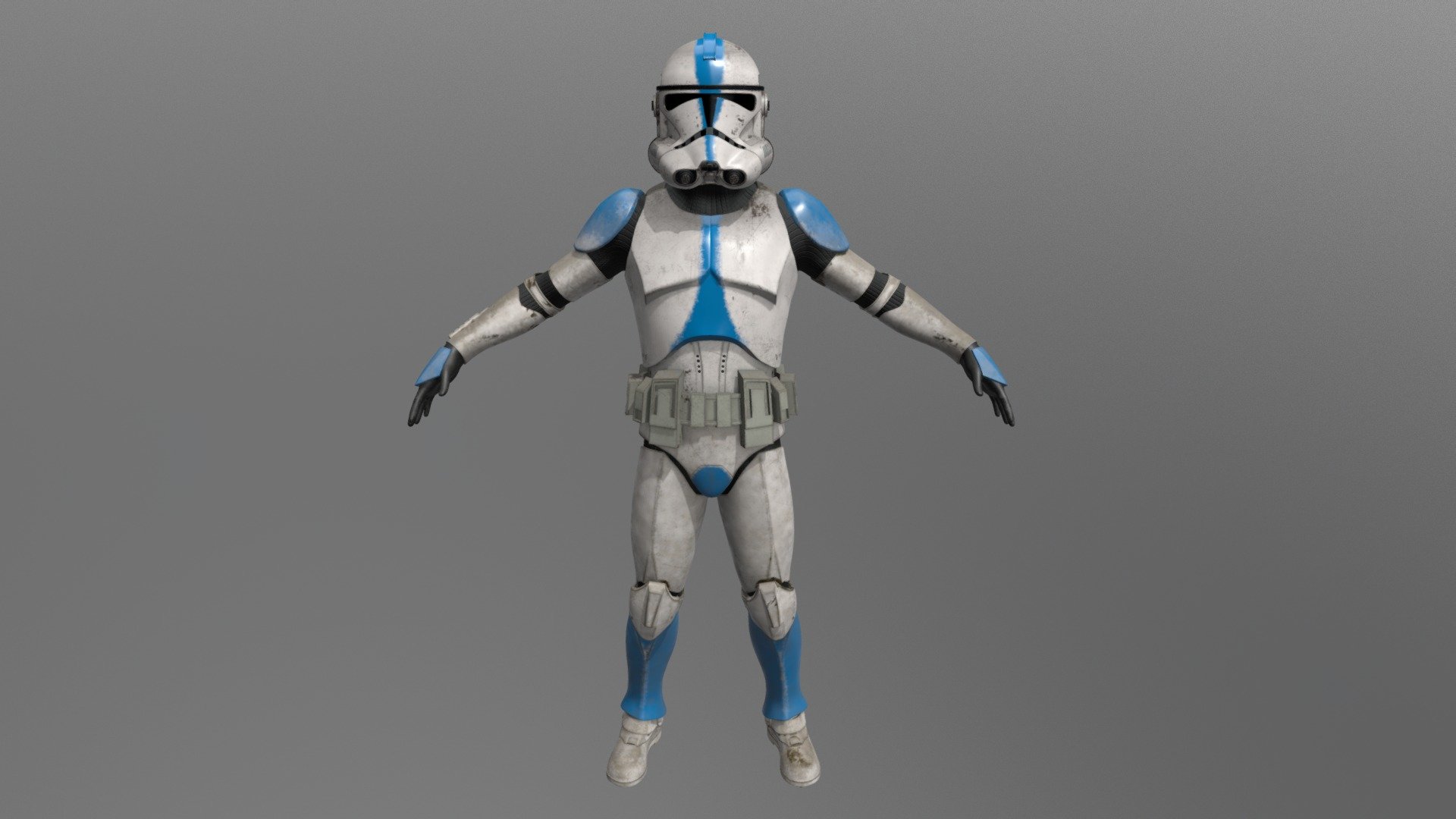 Clone Trooper (Star Wars) - 3D model by laurens_vandoninck [e3d721f ...
