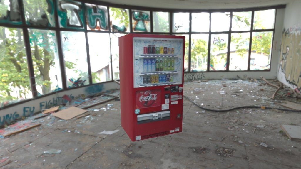 Coke Machine - 3D model by ashish.sharma [e3d80f7] - Sketchfab