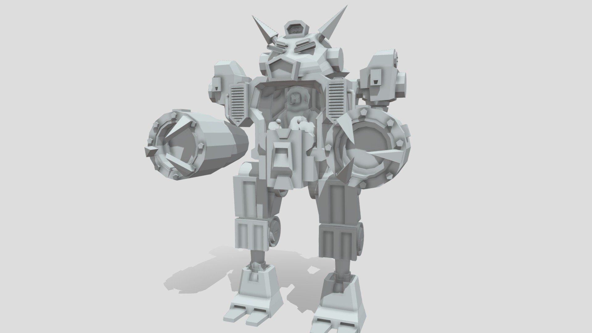 MechaSheep - 3D model by Pisfil [e3d8d1b] - Sketchfab