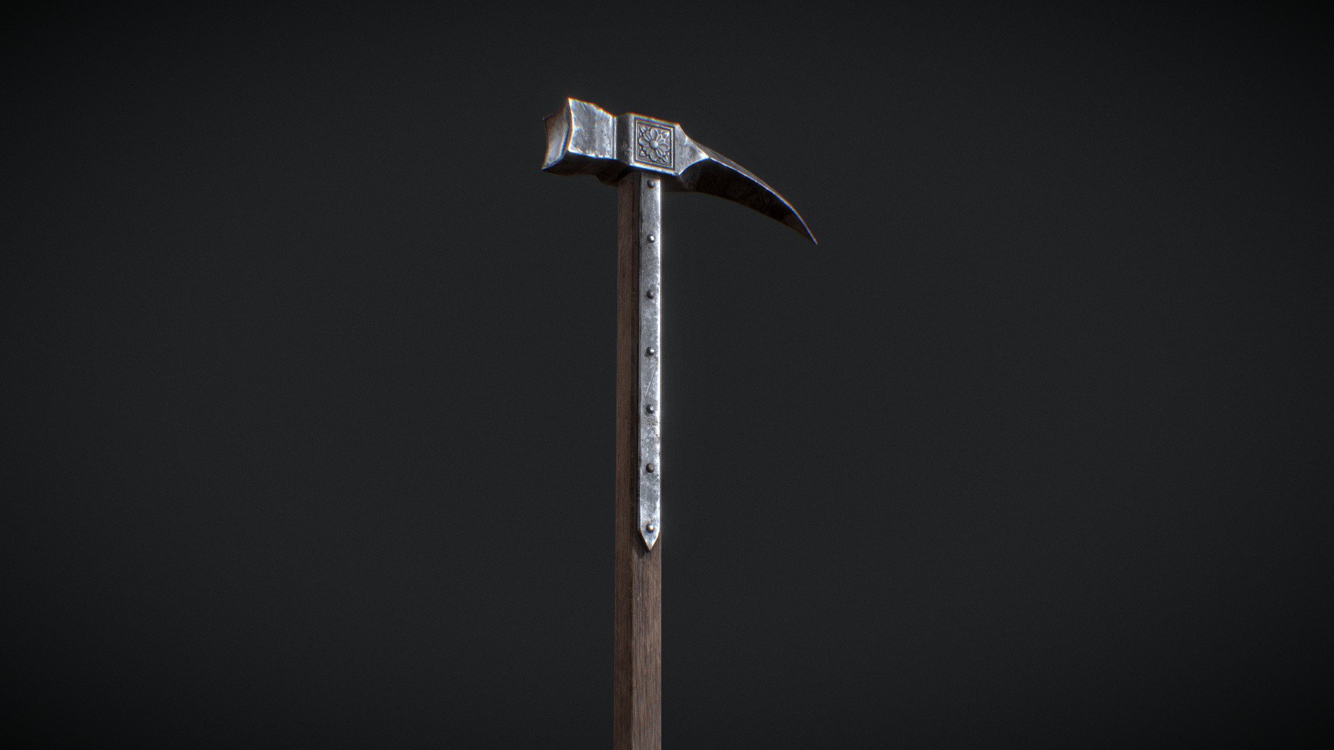 Medieval Weapon War Hammer -PBR- Game Ready - Buy Royalty Free 3D model by RavenLoh [e3d9859 ...