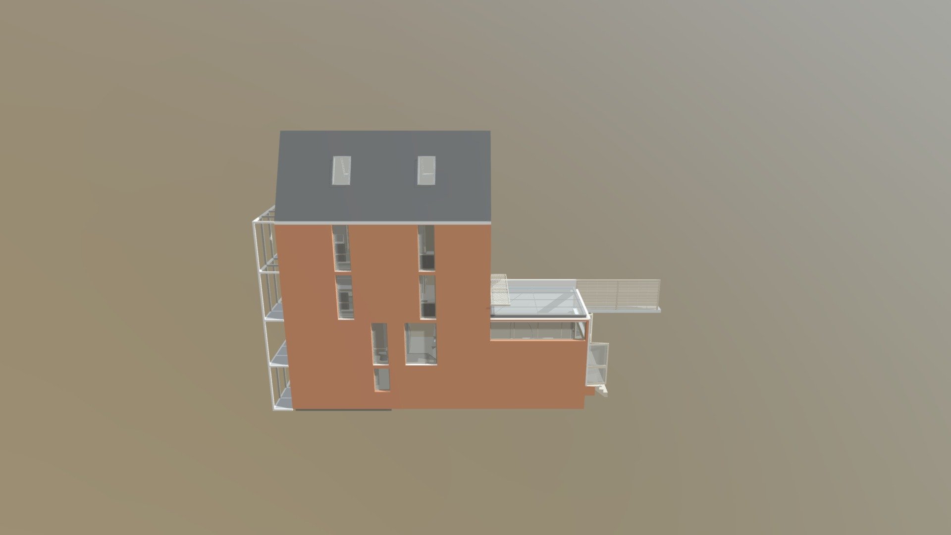 Housing Module - 3D model by carsondrain [e3db063] - Sketchfab