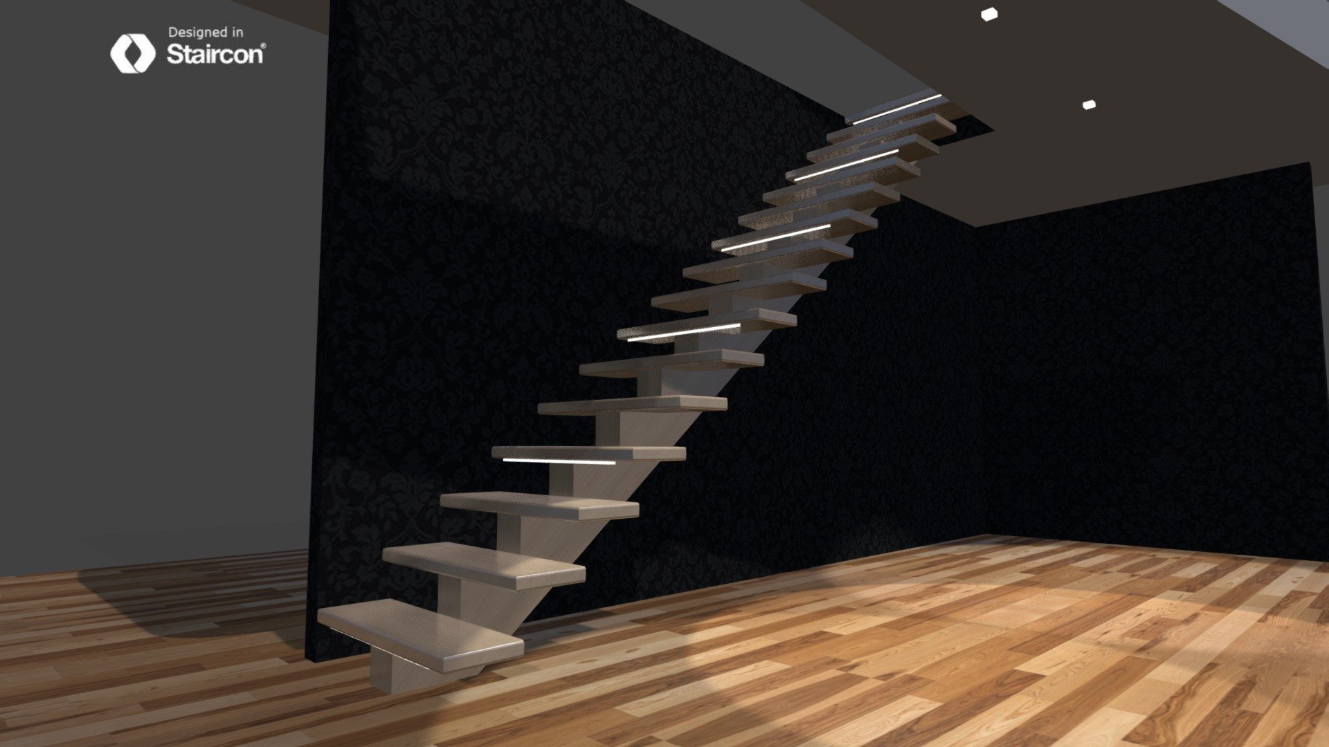 Led Light - 3D model by 3D Software for Stair Design and Production ...