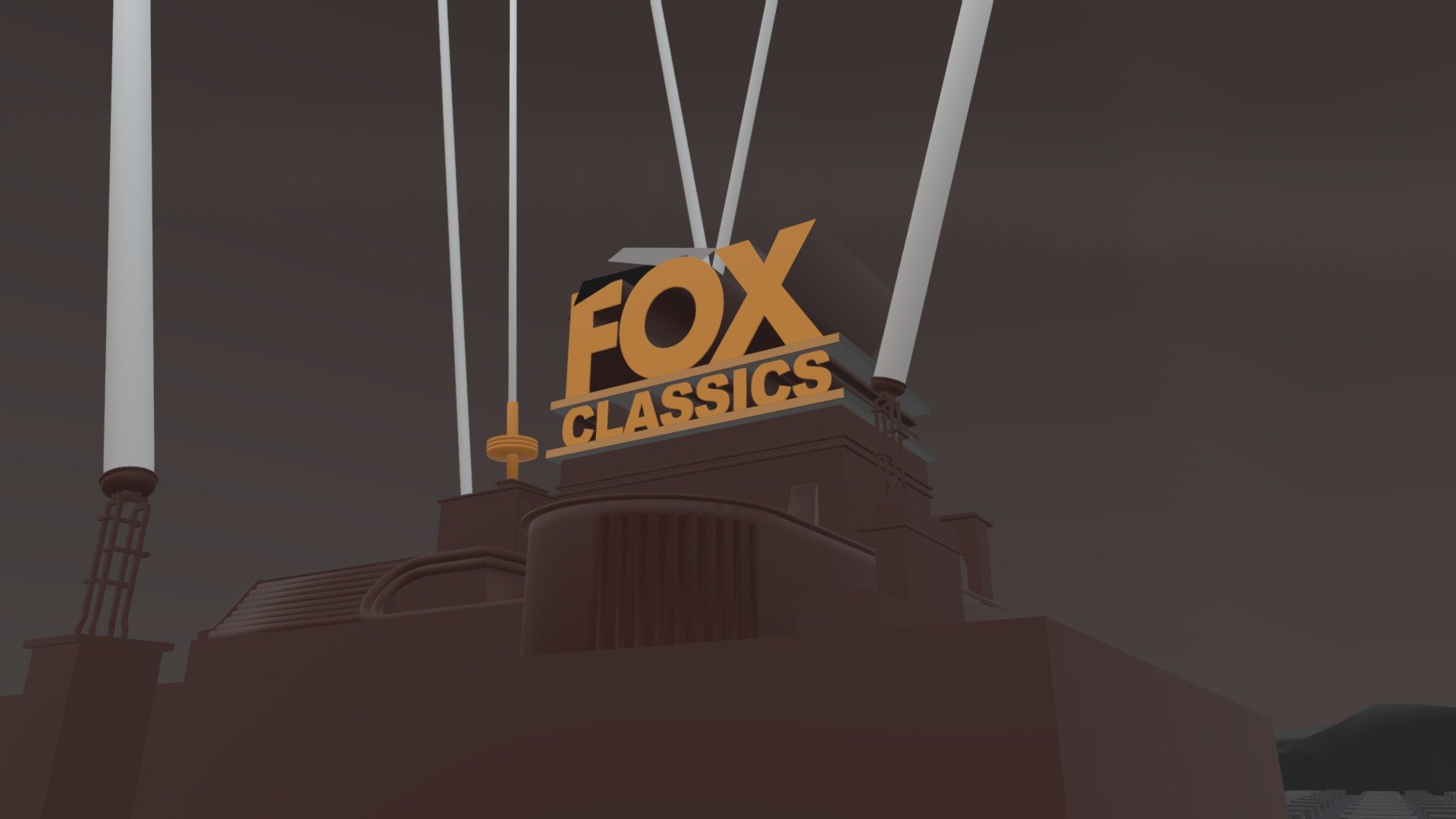 Fox Classics Logo Remake - Download Free 3D model by Unikitty Objeto ...
