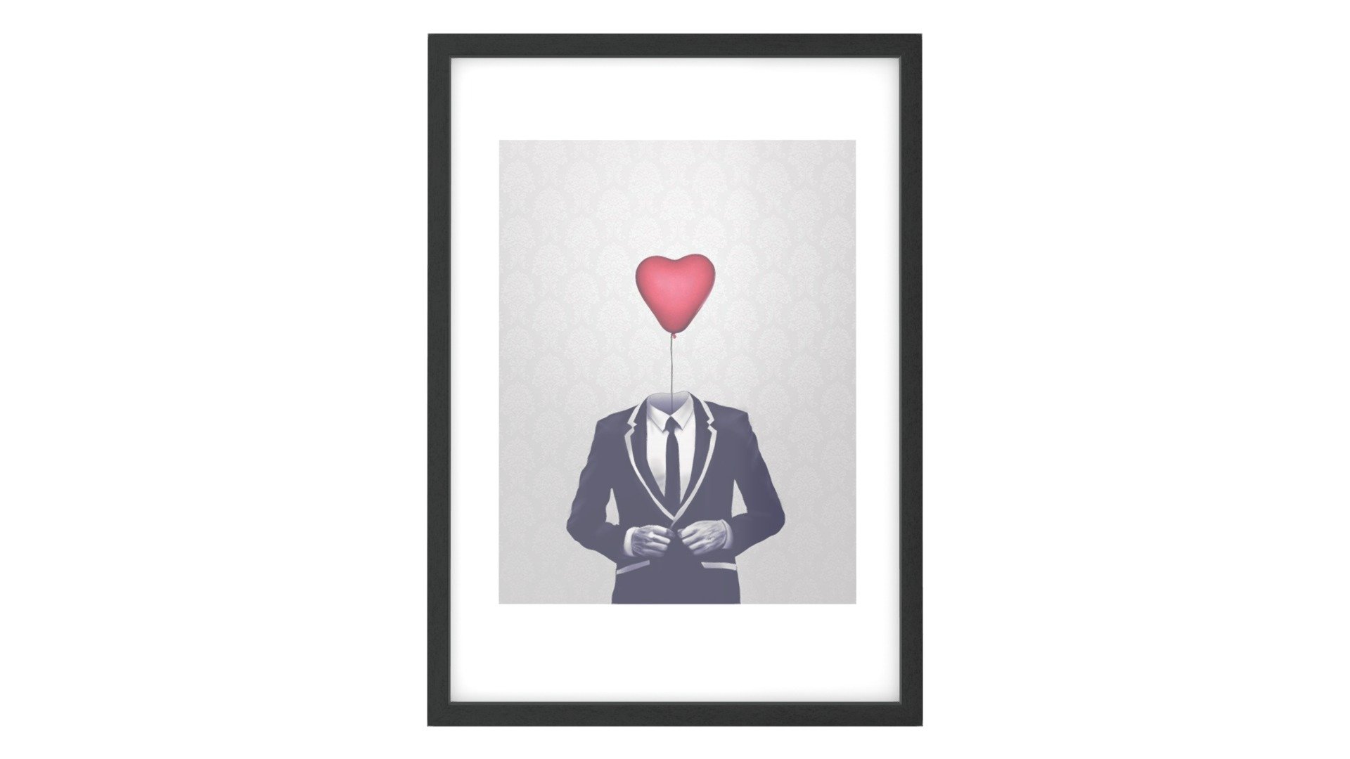 Mr Illustrated, Mr Valentine 30 x 42cm - Download Free 3D model by MADE ...