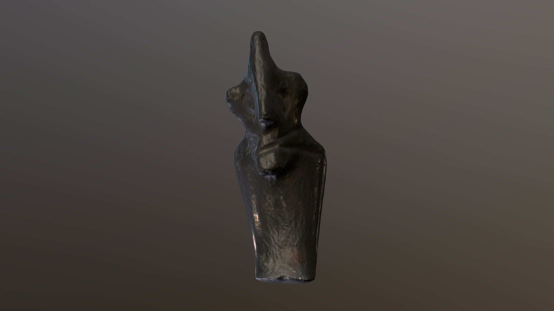 pinch-face smoking pipe (915.8.12) - 3D model by Royal Ontario Museum ...