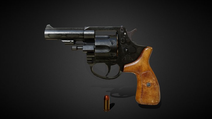 Revolver 3D models - Sketchfab