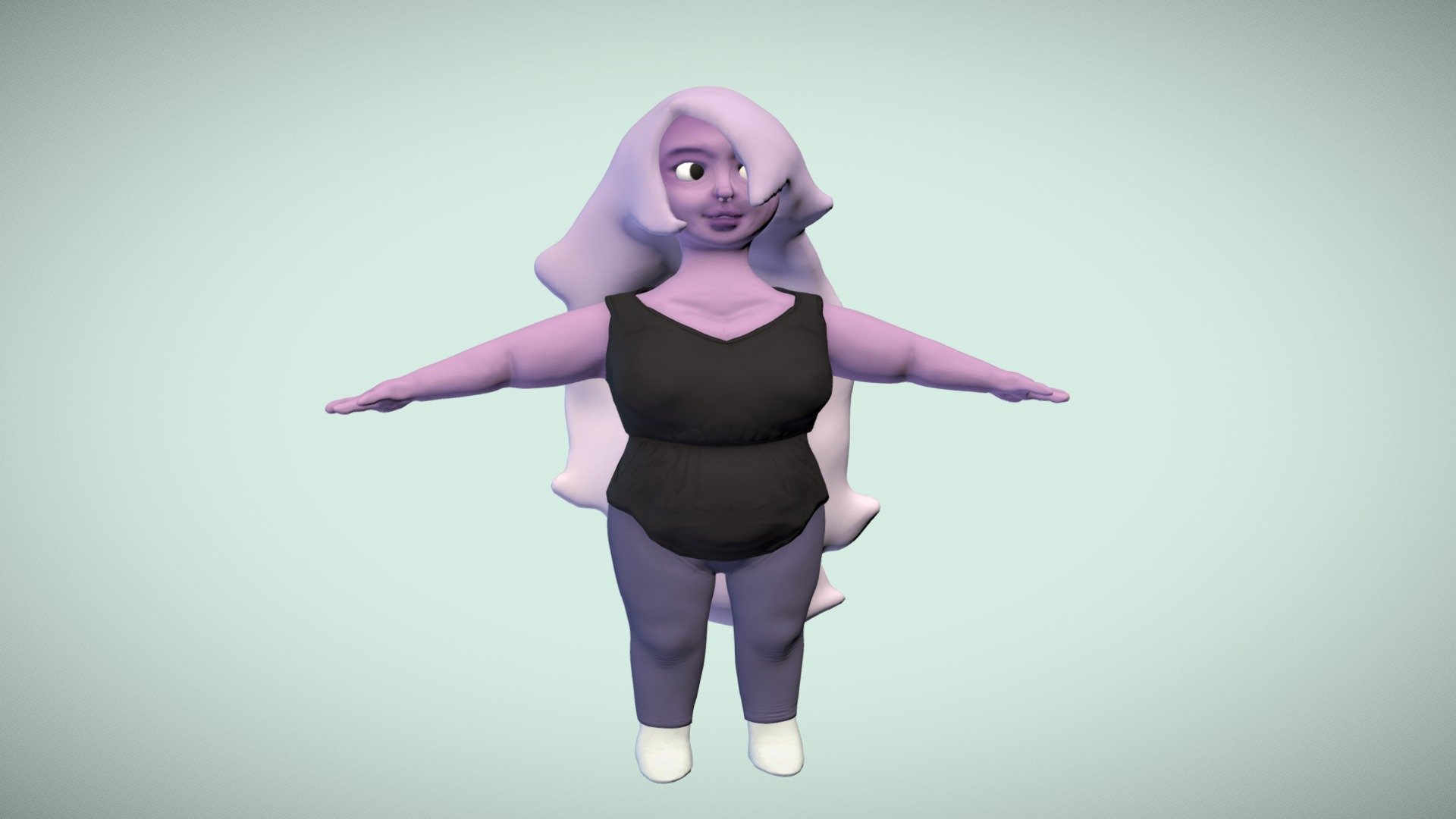 Amethyst Model - 3D model by Vica [e3e24dc] - Sketchfab