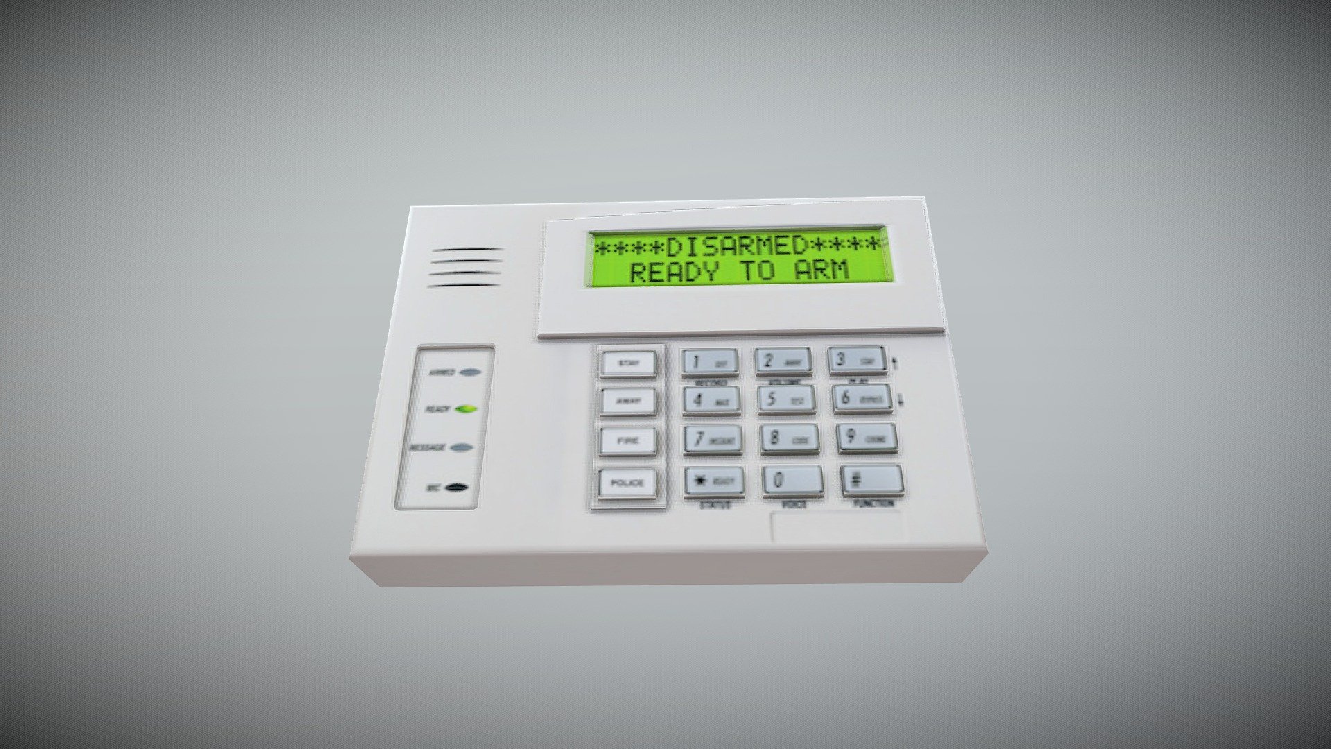 Alarm System Control Panel - Download Free 3D model by Edward González ...