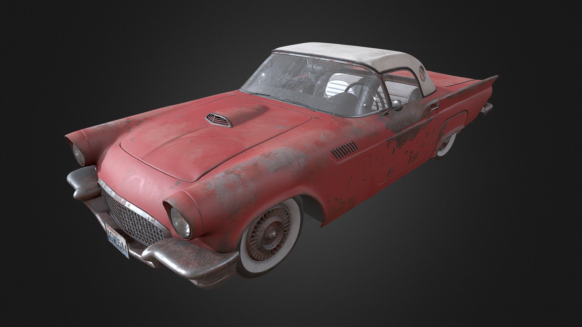 Abandoned Car 3 - Buy Royalty Free 3D model by Studio 795 (@studio_795 ...